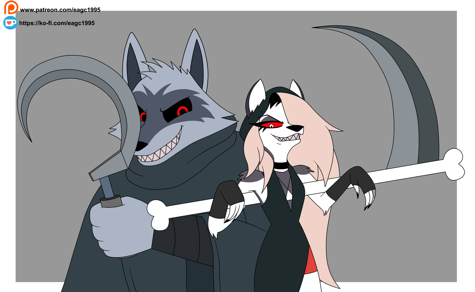 ArtStation - Loona and Death