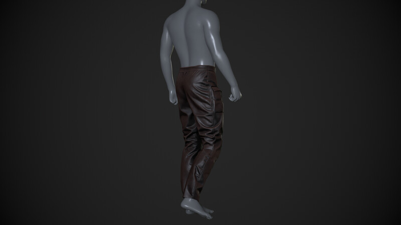 Leather Pants Low Poly - Download Free 3D model by DanlyVostok ...
