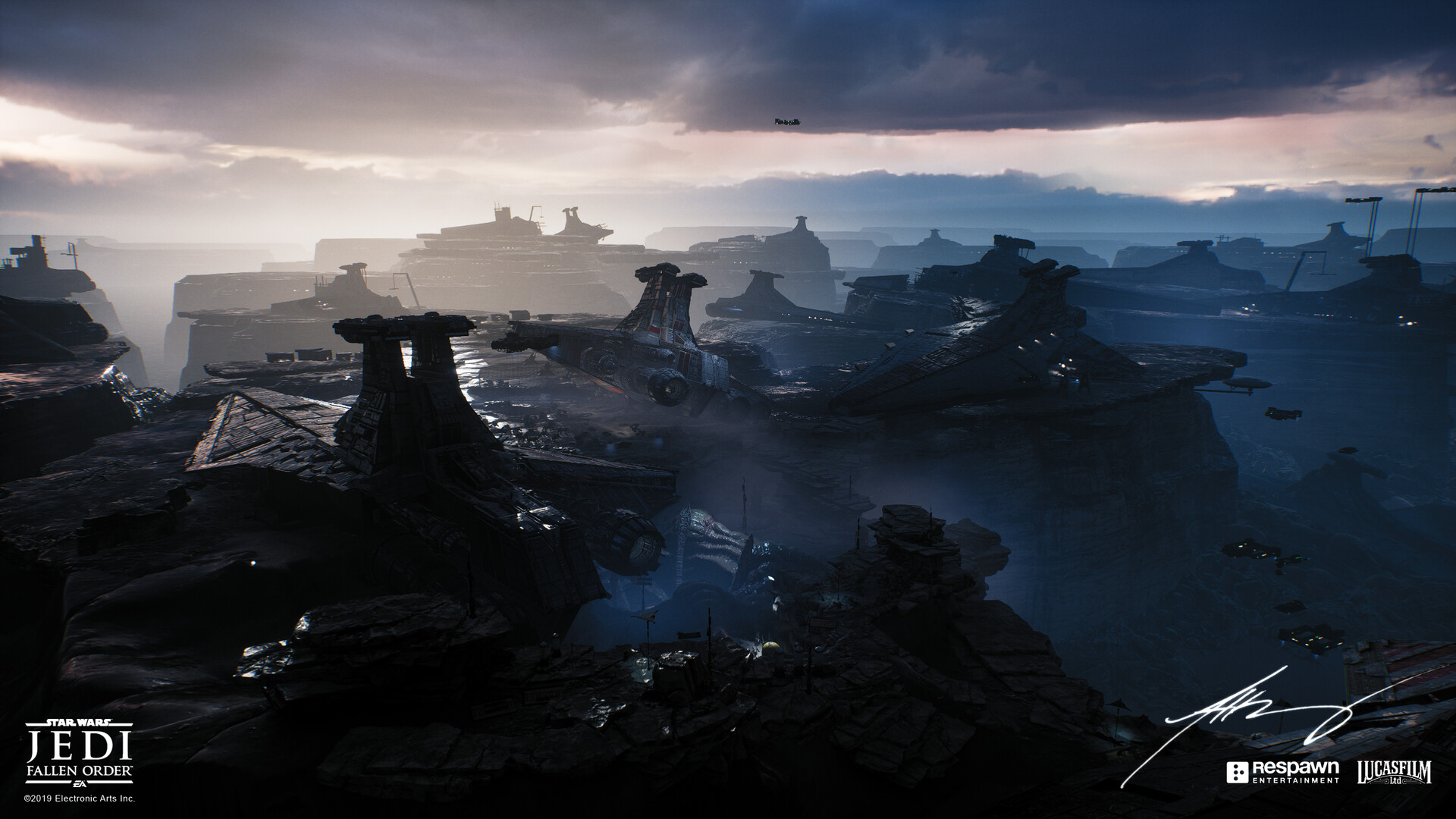 Alberto Rodriguez - Star Wars: JEDI Fallen Order - Venator Class Star ...