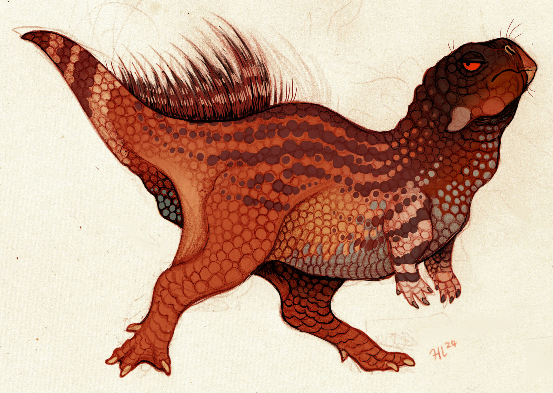 ArtStation - Psittacosaurus