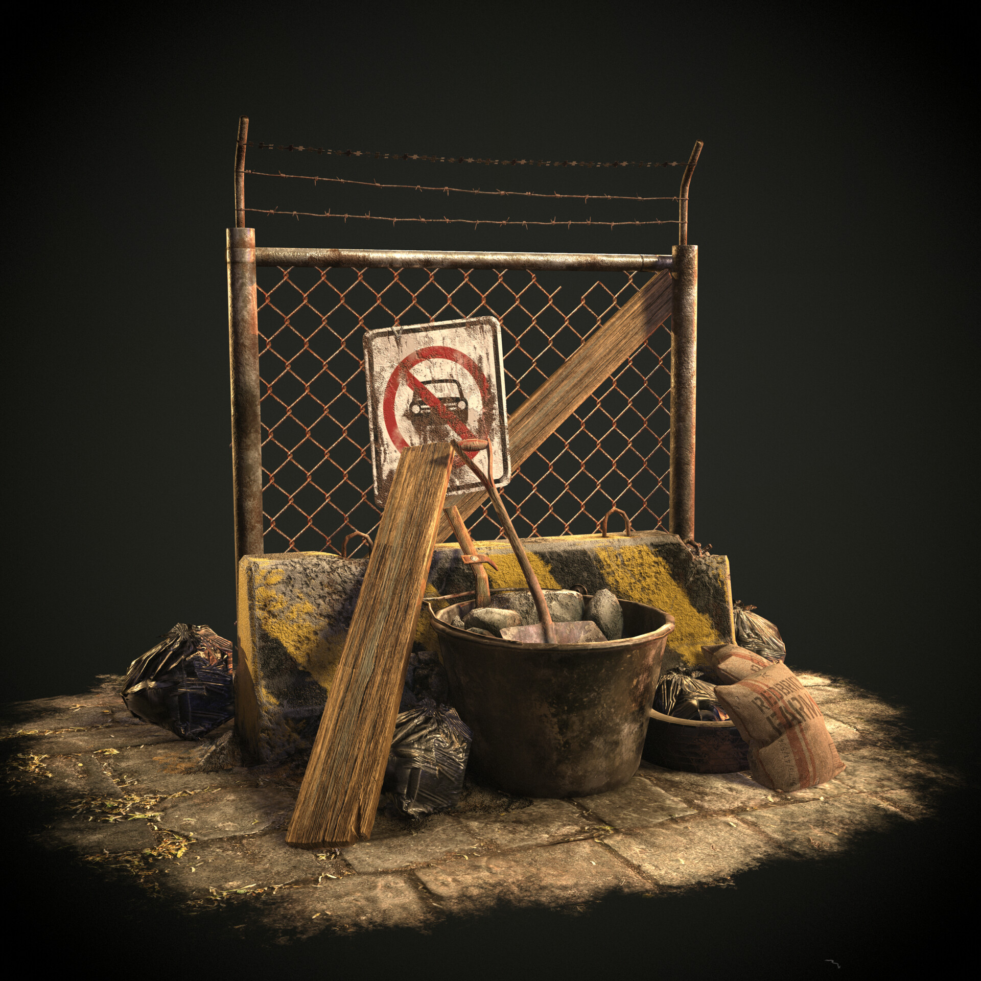 ArtStation - Fence Assets