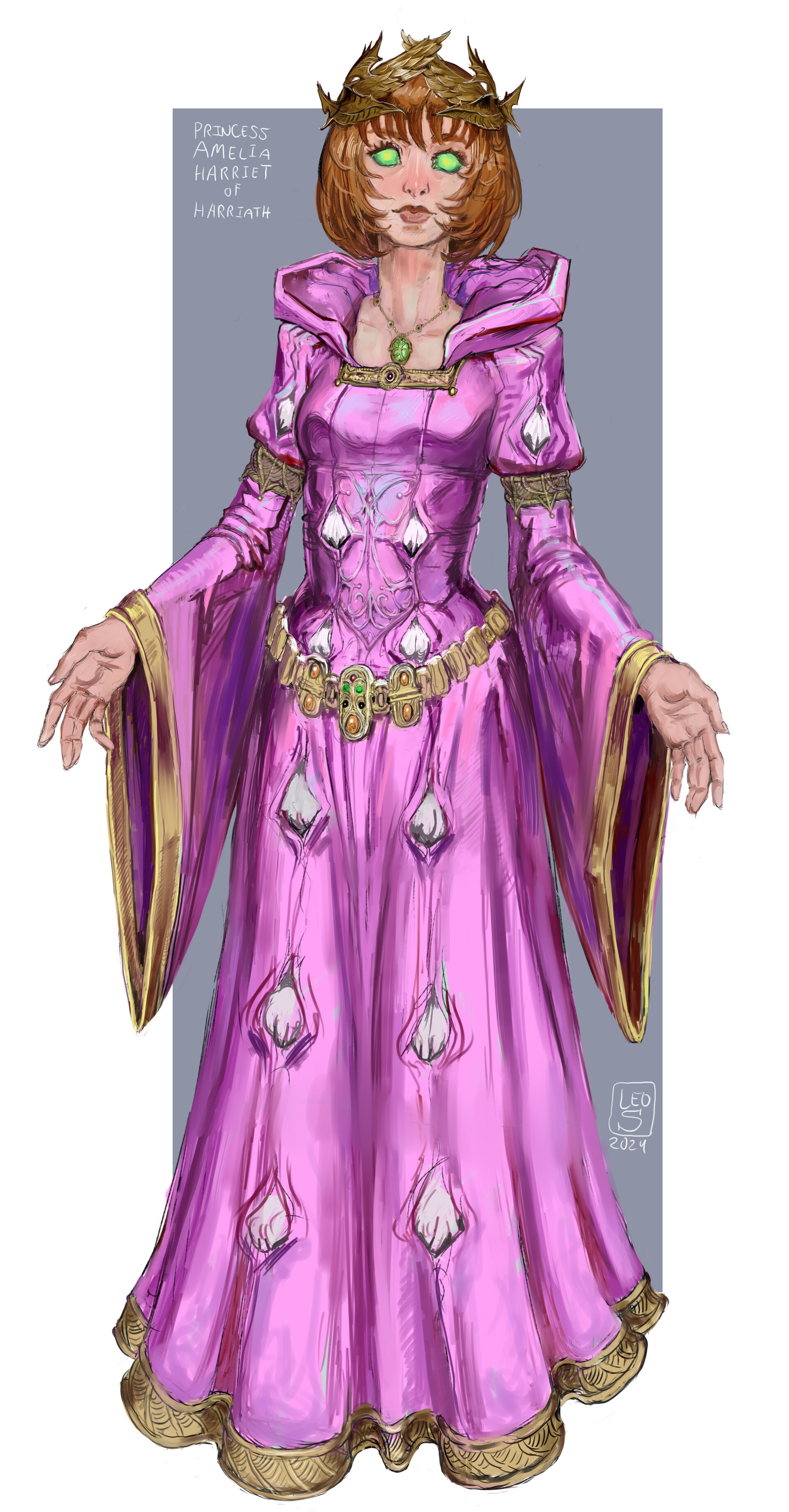 ArtStation - Princess Amelia Harriet of Harriath
