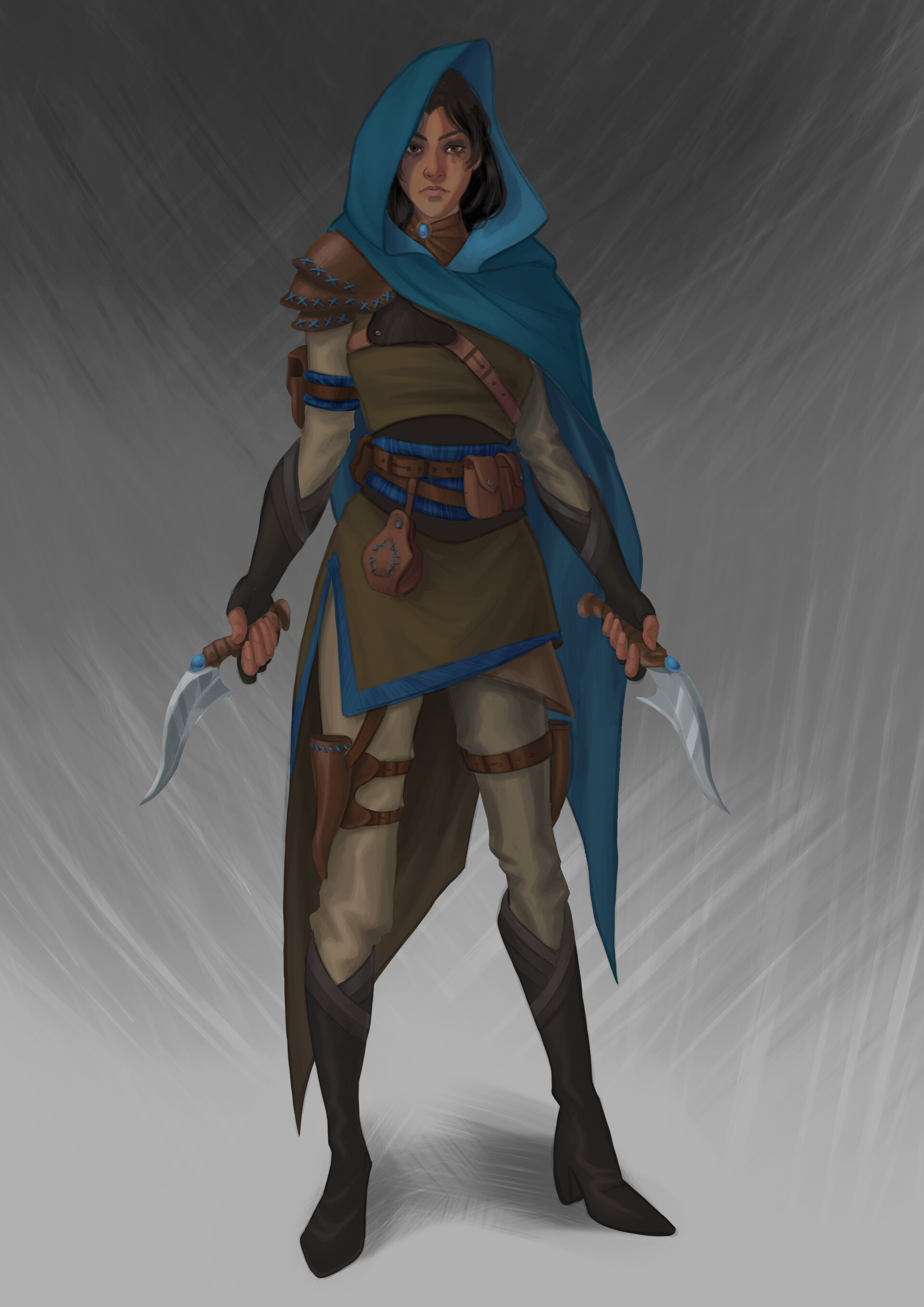 ArtStation - The Blue Stone Rogue (2024)