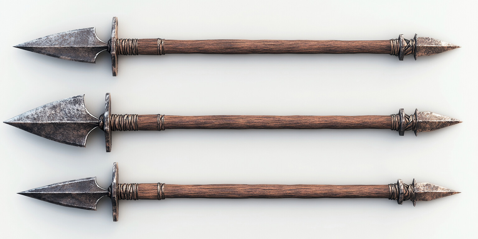 3D Head Sculpt References in 4K - Tika Art - +300 Medieval Spear Reference Images(4k)