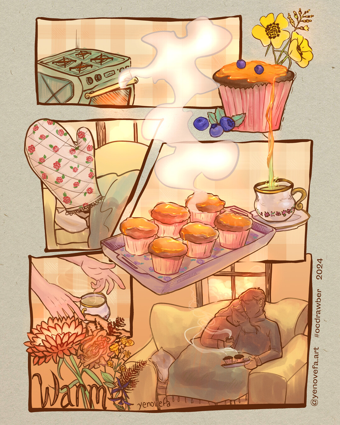 ArtStation - "Warm" poster