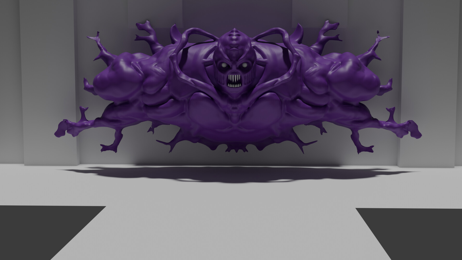 ArtStation - Dark force form 1 from Phantasy Star 4 (W.I.P)