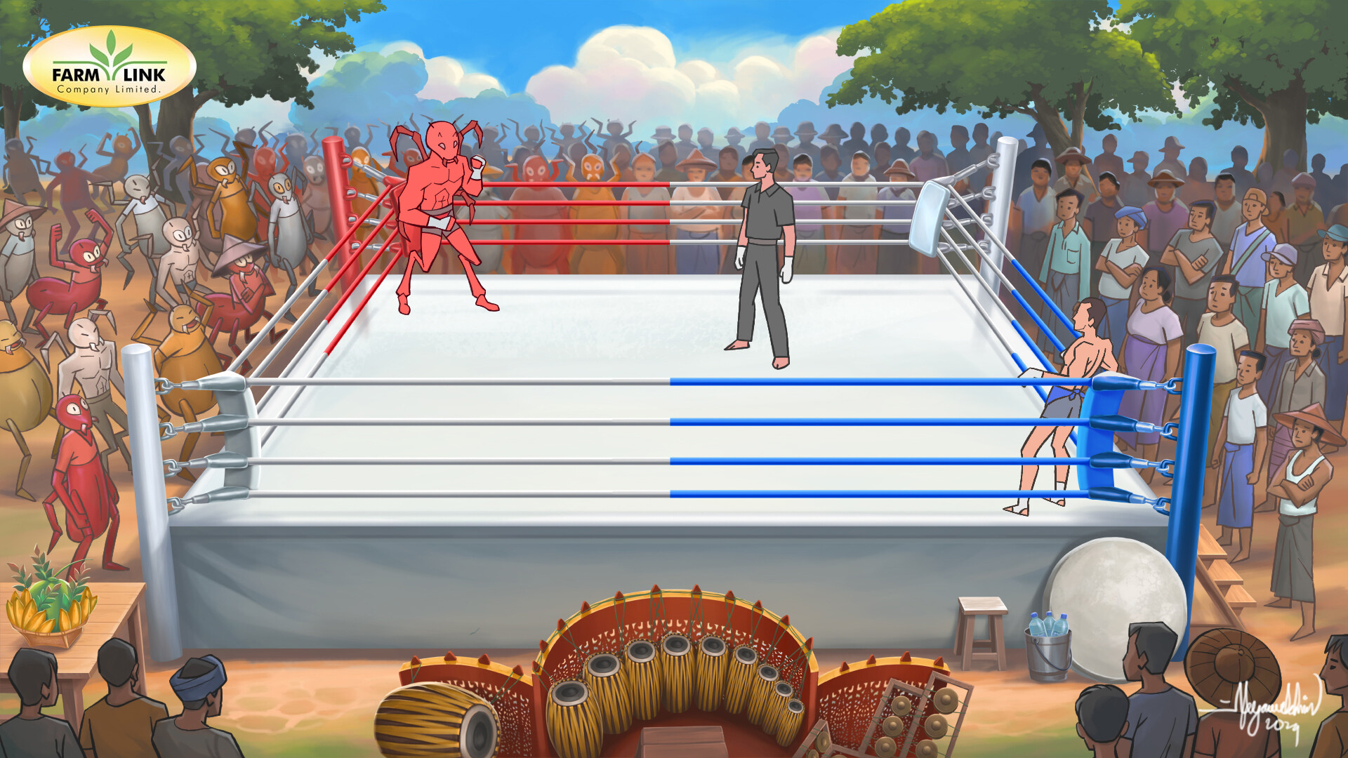 ArtStation - Background Illustrations for TVC Animation