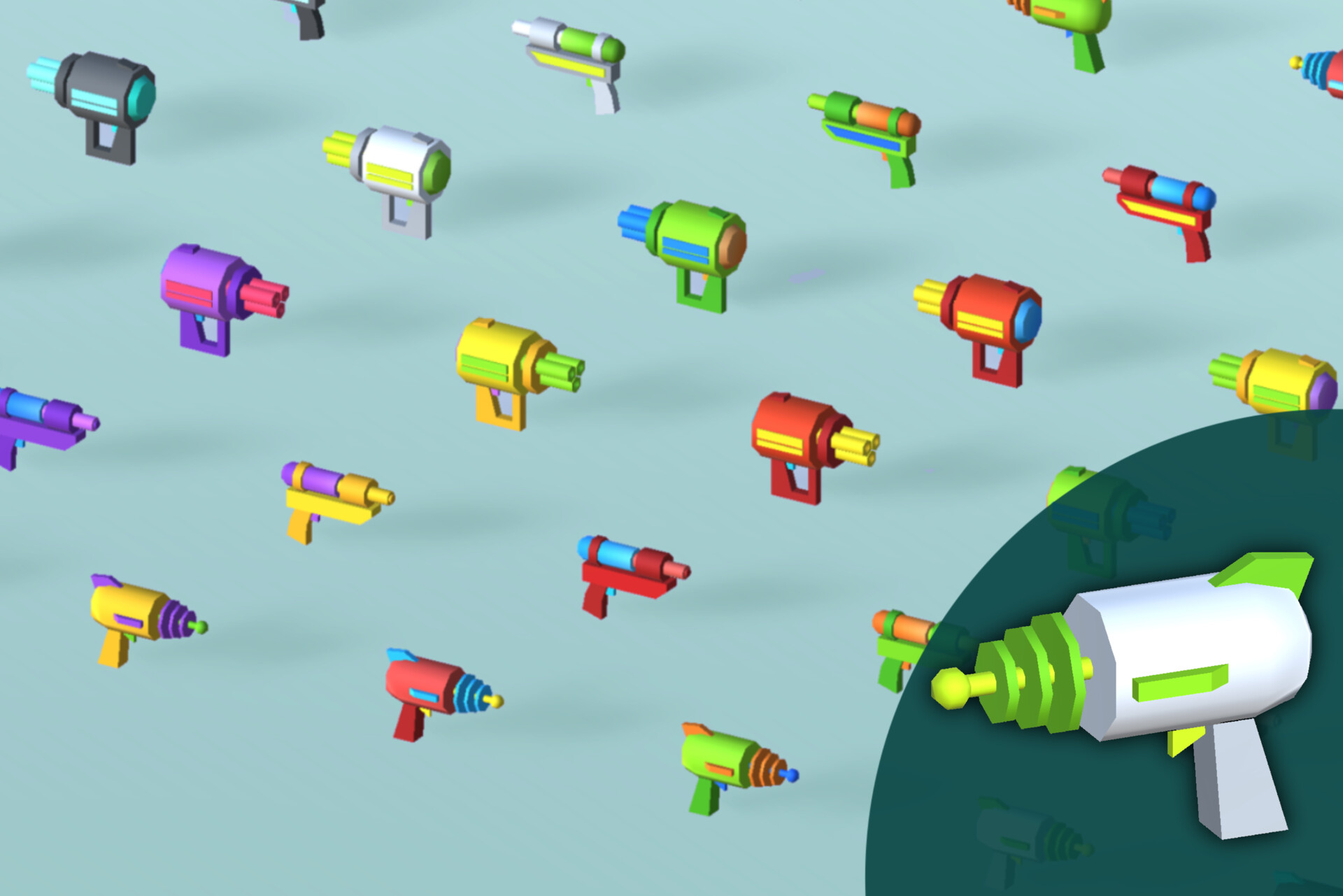 ArtStation - Space Laser Guns