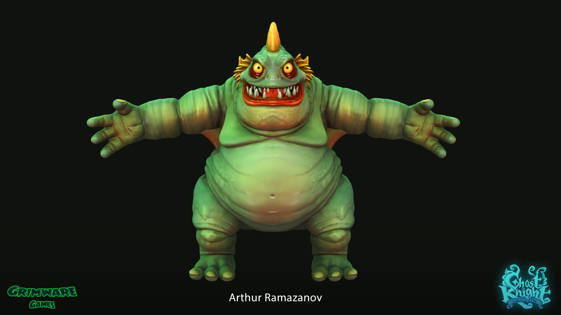 Arthur Ramazanov - Ghost Knight: A Dark Tale - Fishman MiniBoss