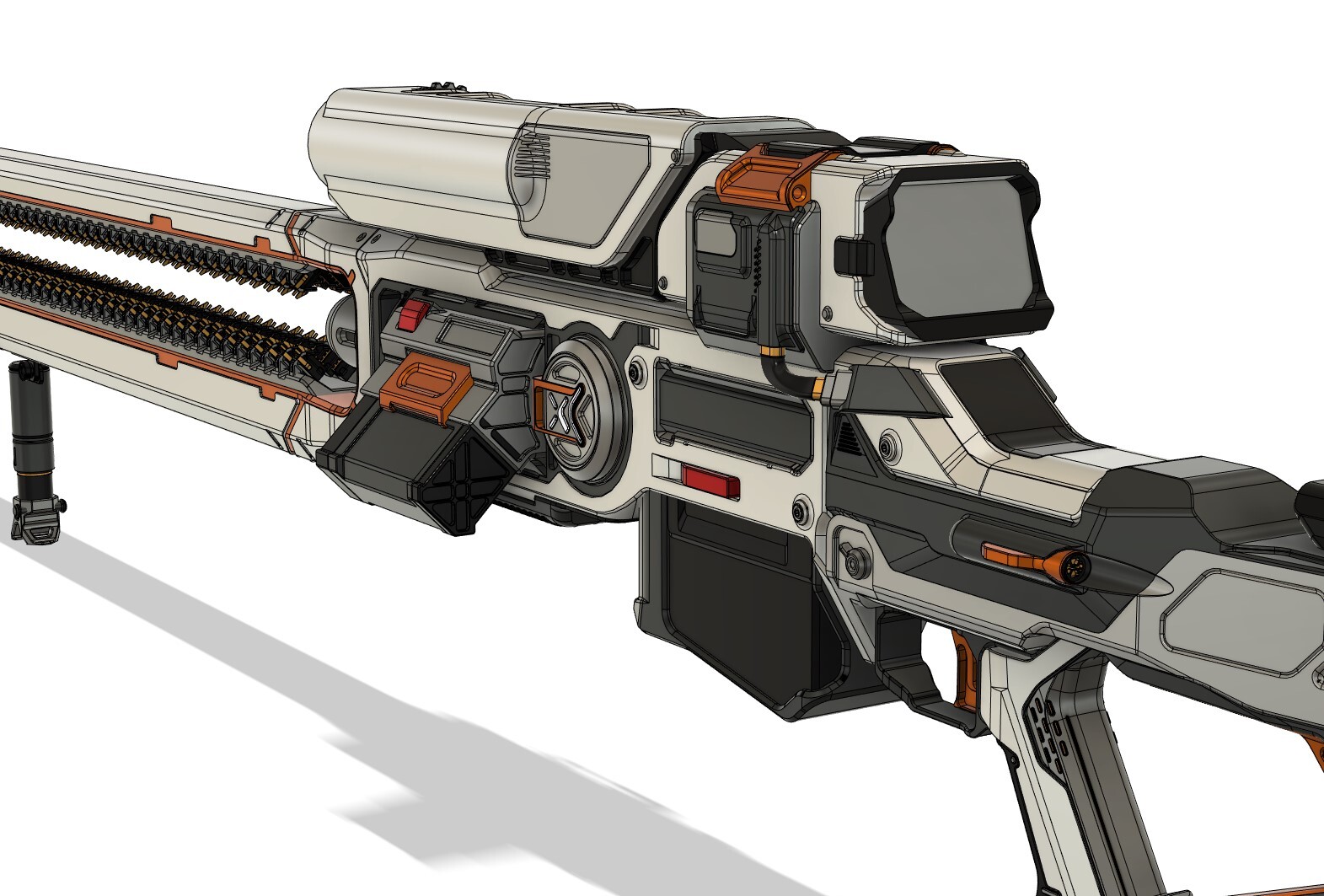 Sergio Seabra | Concept Designer - Aten7_SIG-Light Infantry Railgun