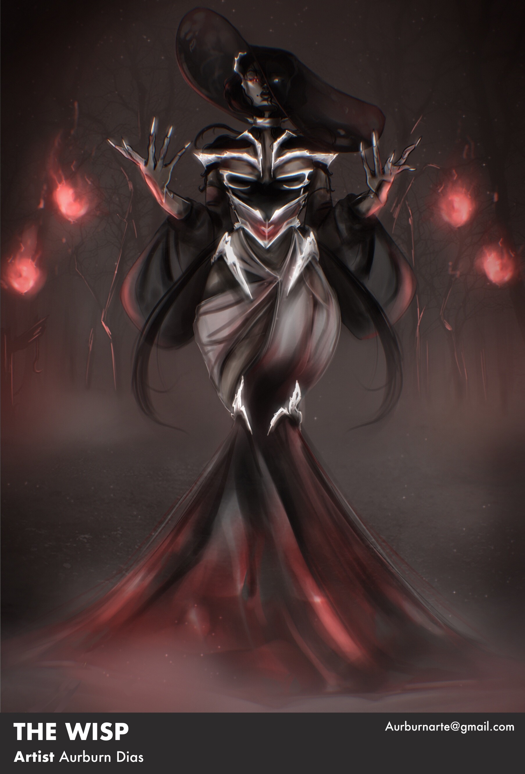 ArtStation - The Wisp. Original character concept art