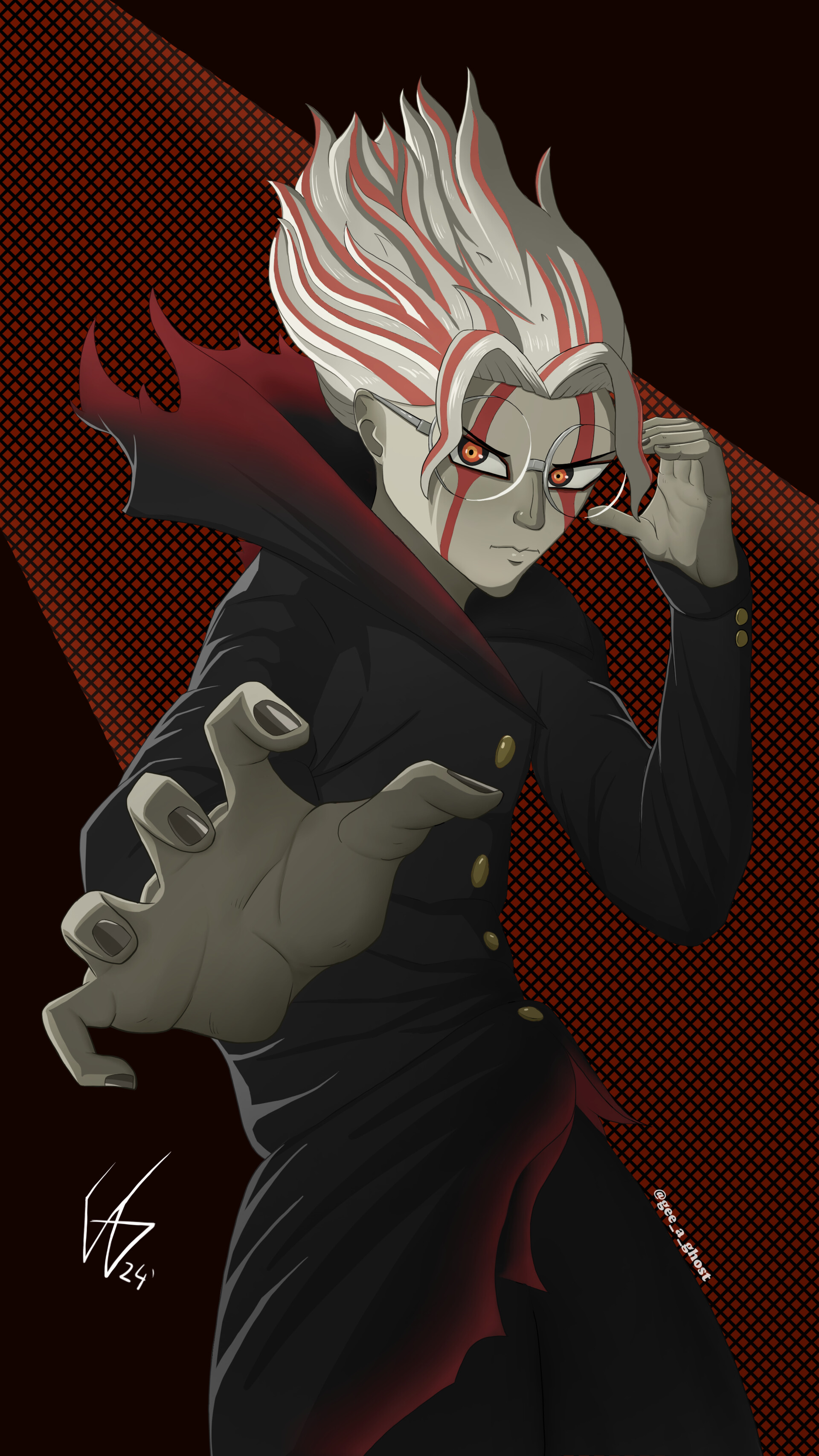 Artstation Dandadan Okarun Fanart