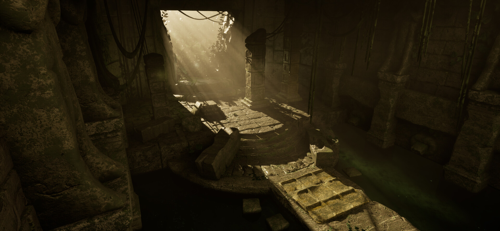 ArtStation - Temple 3D Environment Design