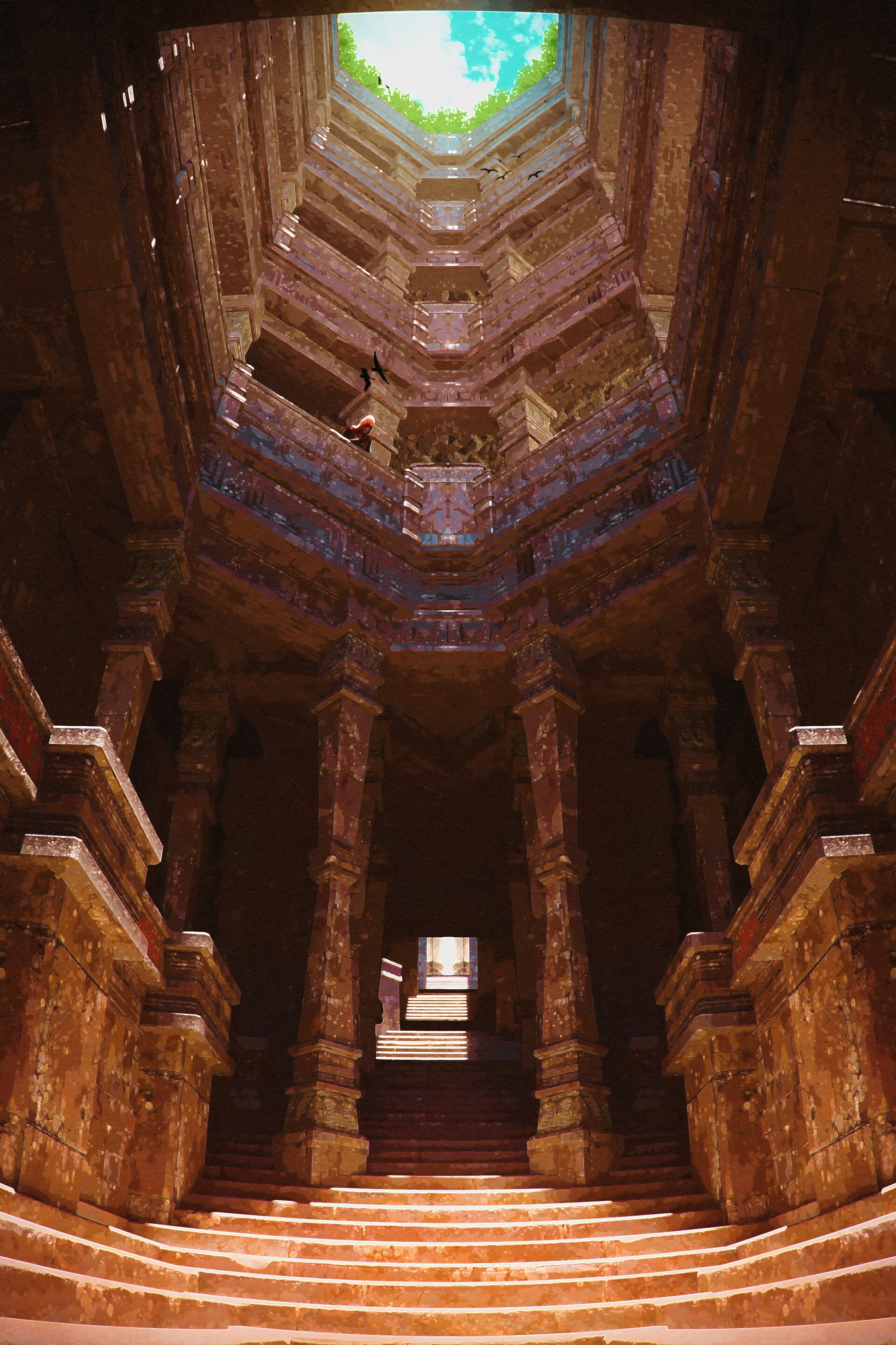 ArtStation - Ancient Steps