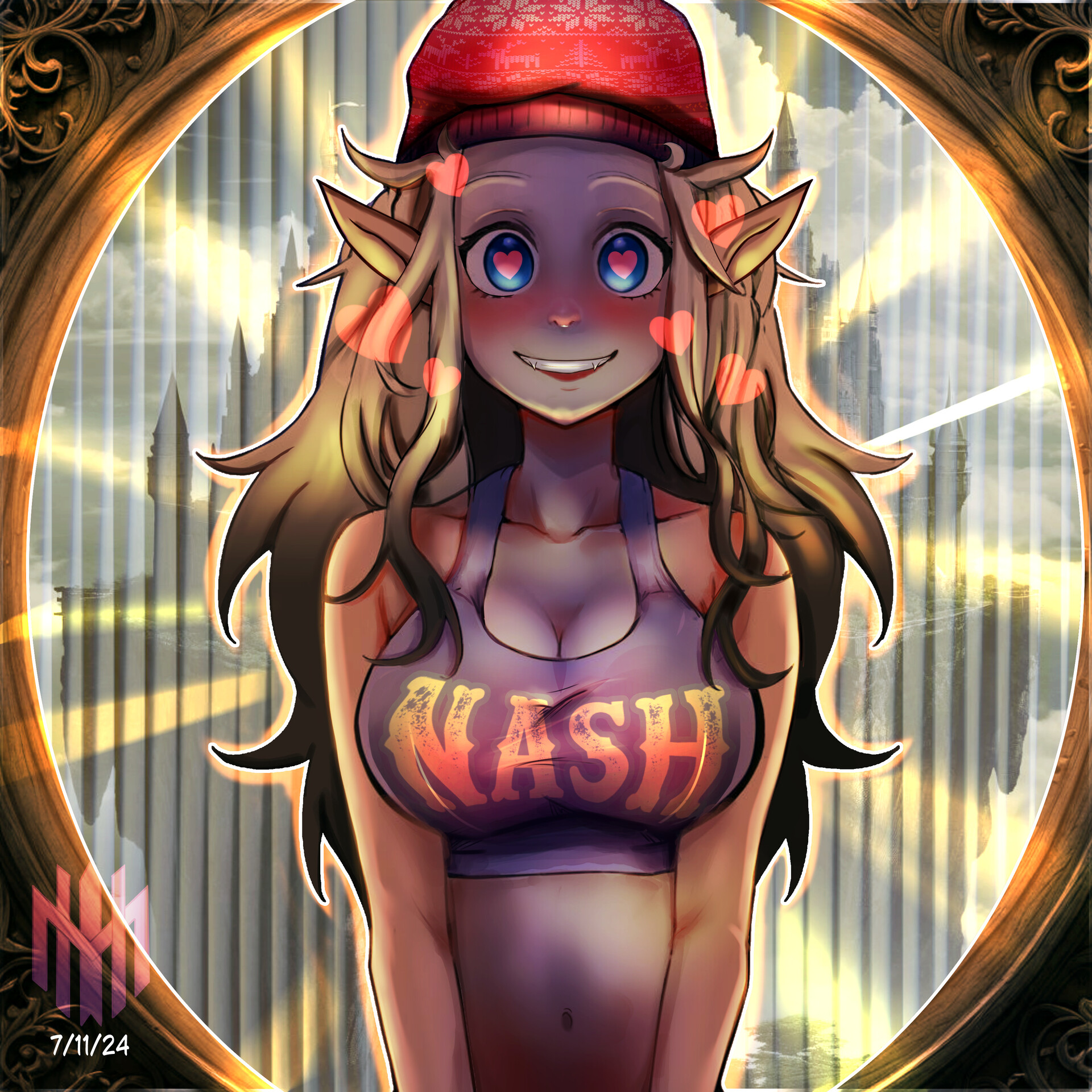 ArtStation - Come to the LIGHT NYX!