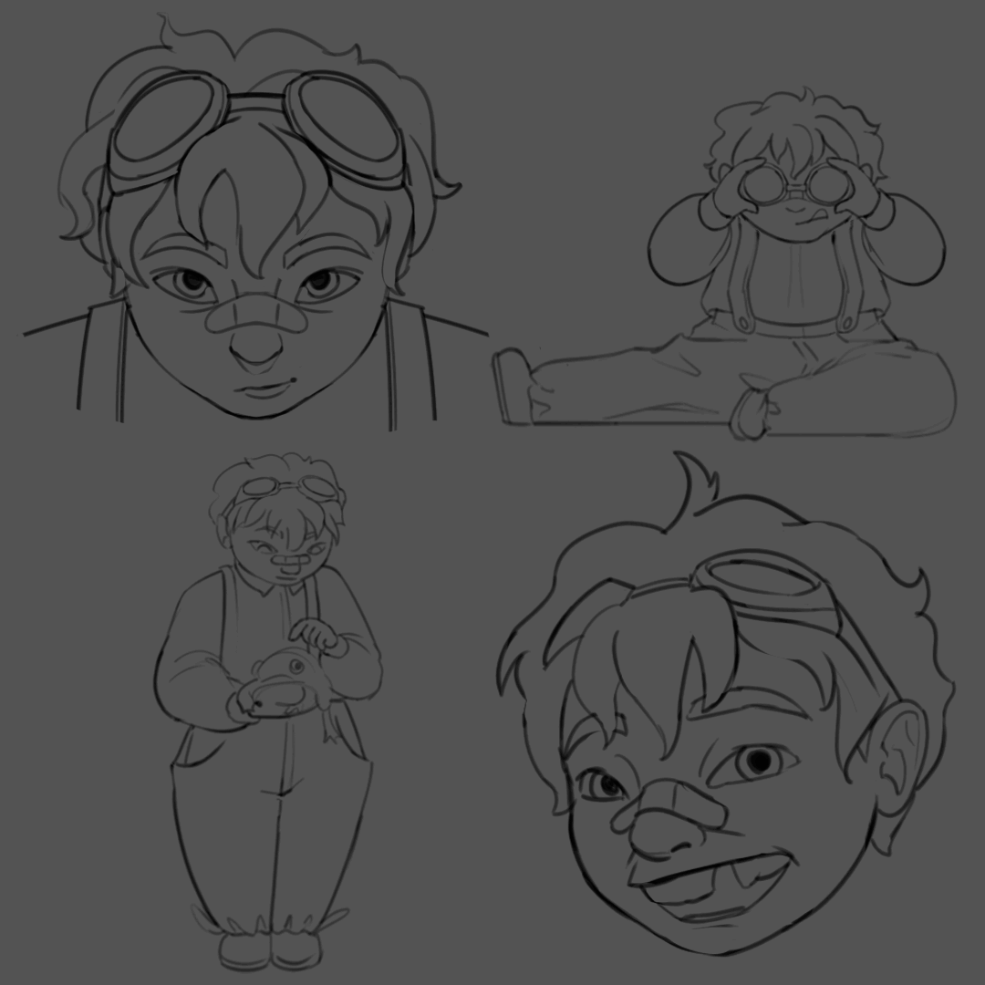 coloring pages iron giant boy