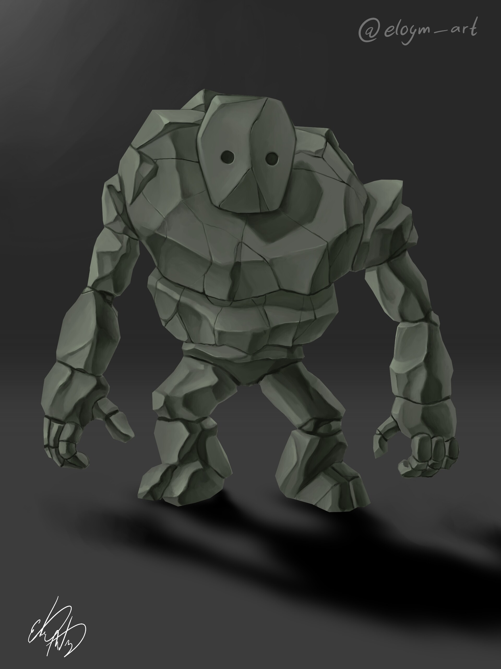 ArtStation - Stone Golem