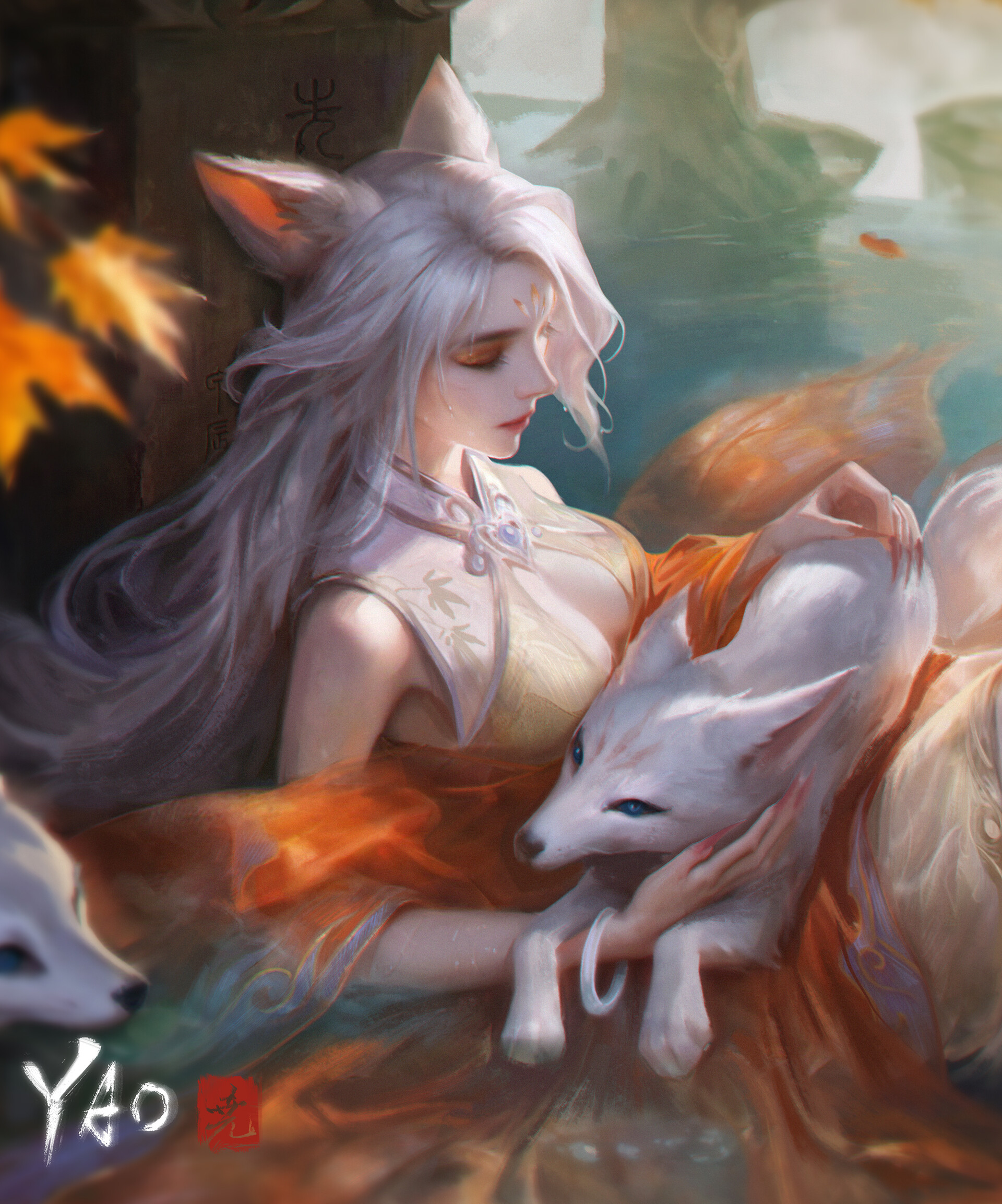 Ziyao Xu(YAO尭) - 尾云纱-青丘狐