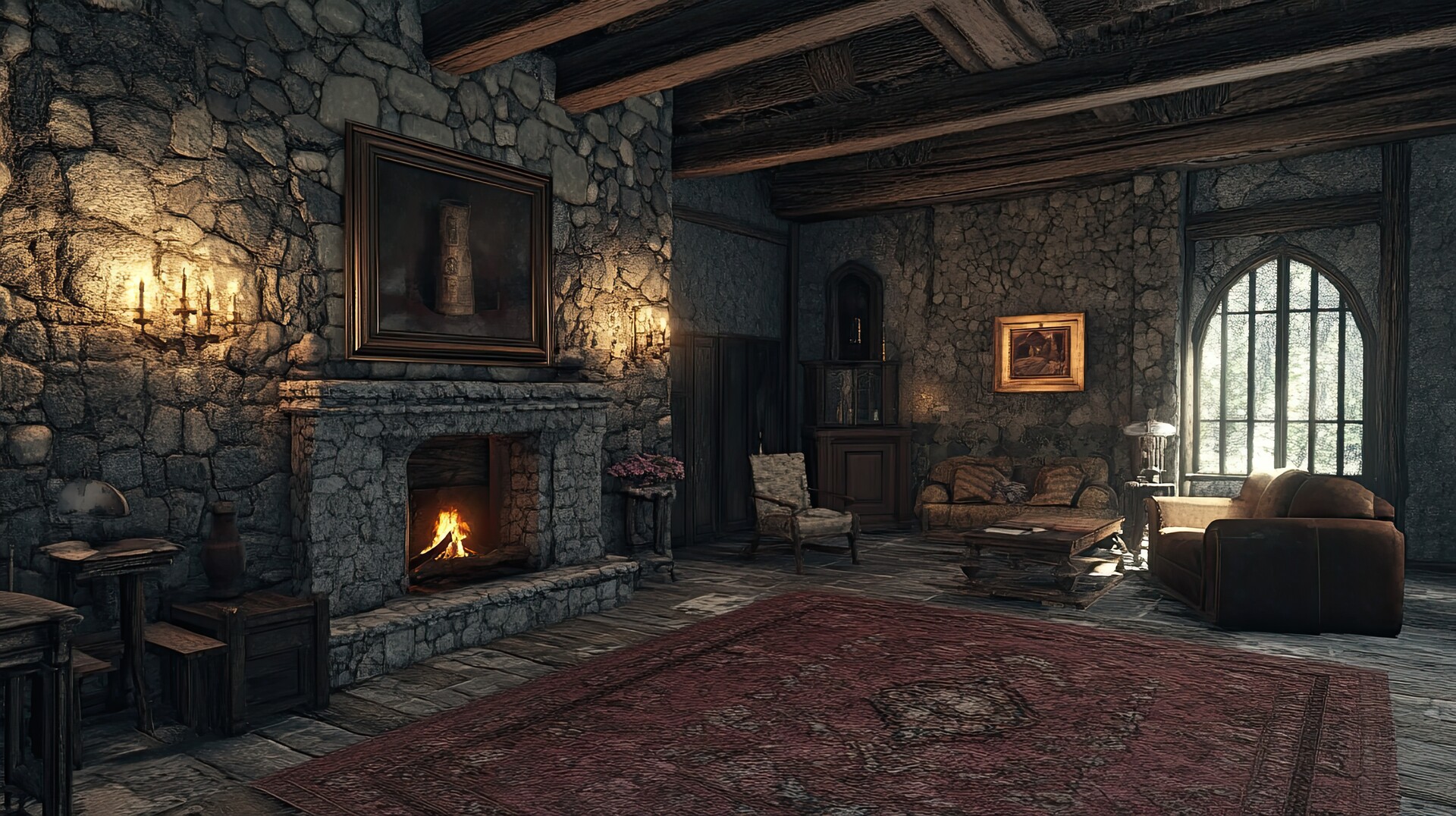 ArtStation - Stone House - Interior Reference Package Vol.01 - More ...