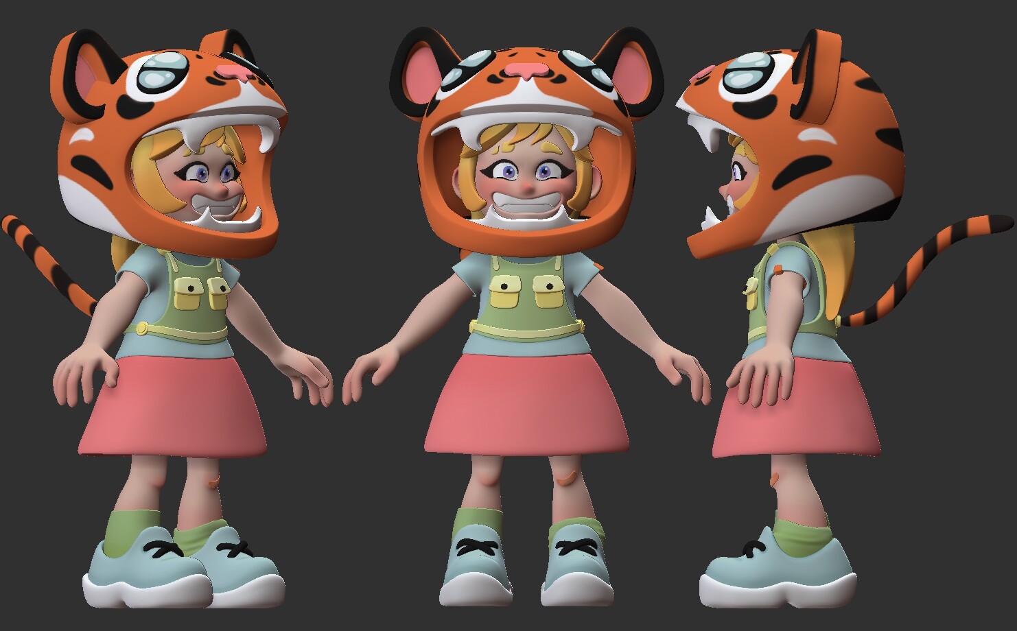 ArtStation - Tiger Girl