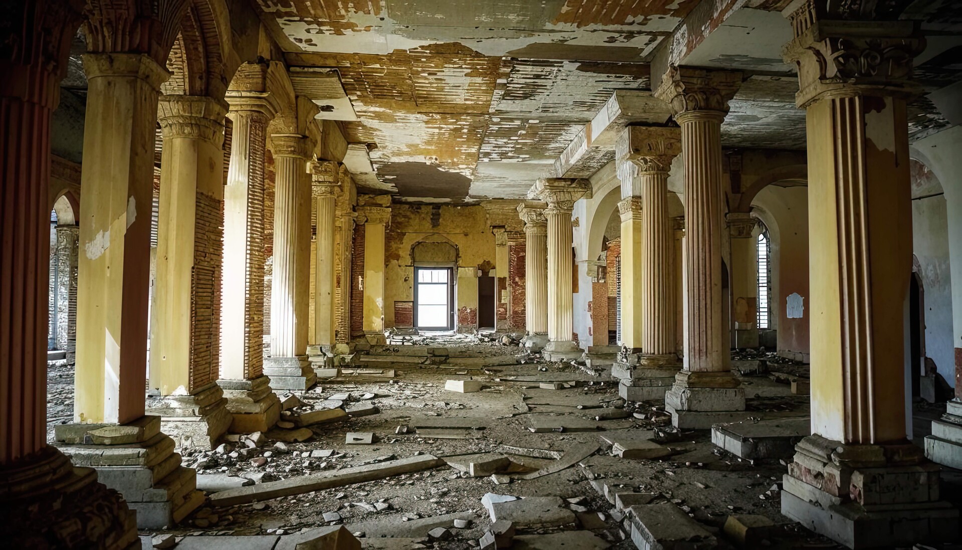 ArtStation - 125 ART - Abandoned Palace - Interior Reference 6K Package ...