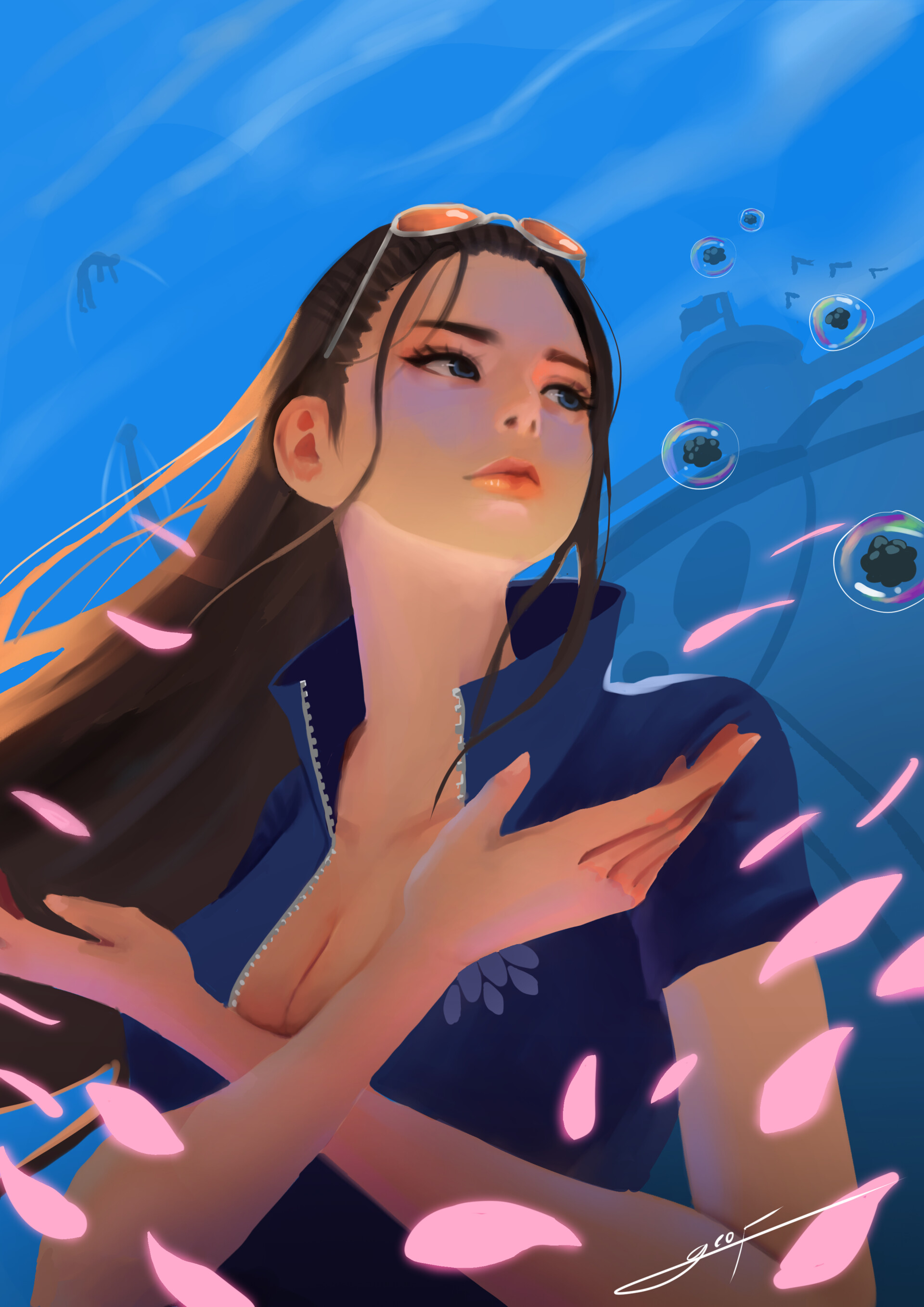 ArtStation - nico robin fanart
