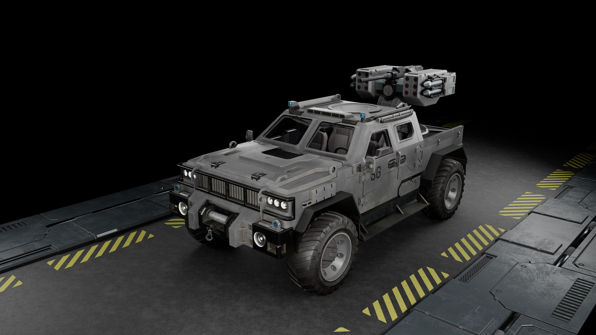 ArtStation - Armored Assault Vehicle