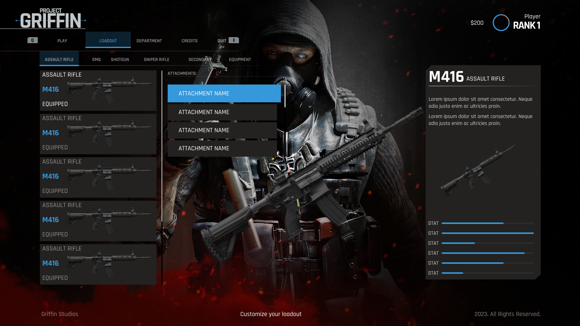 ArtStation - SCP FPS Game UI UX Design