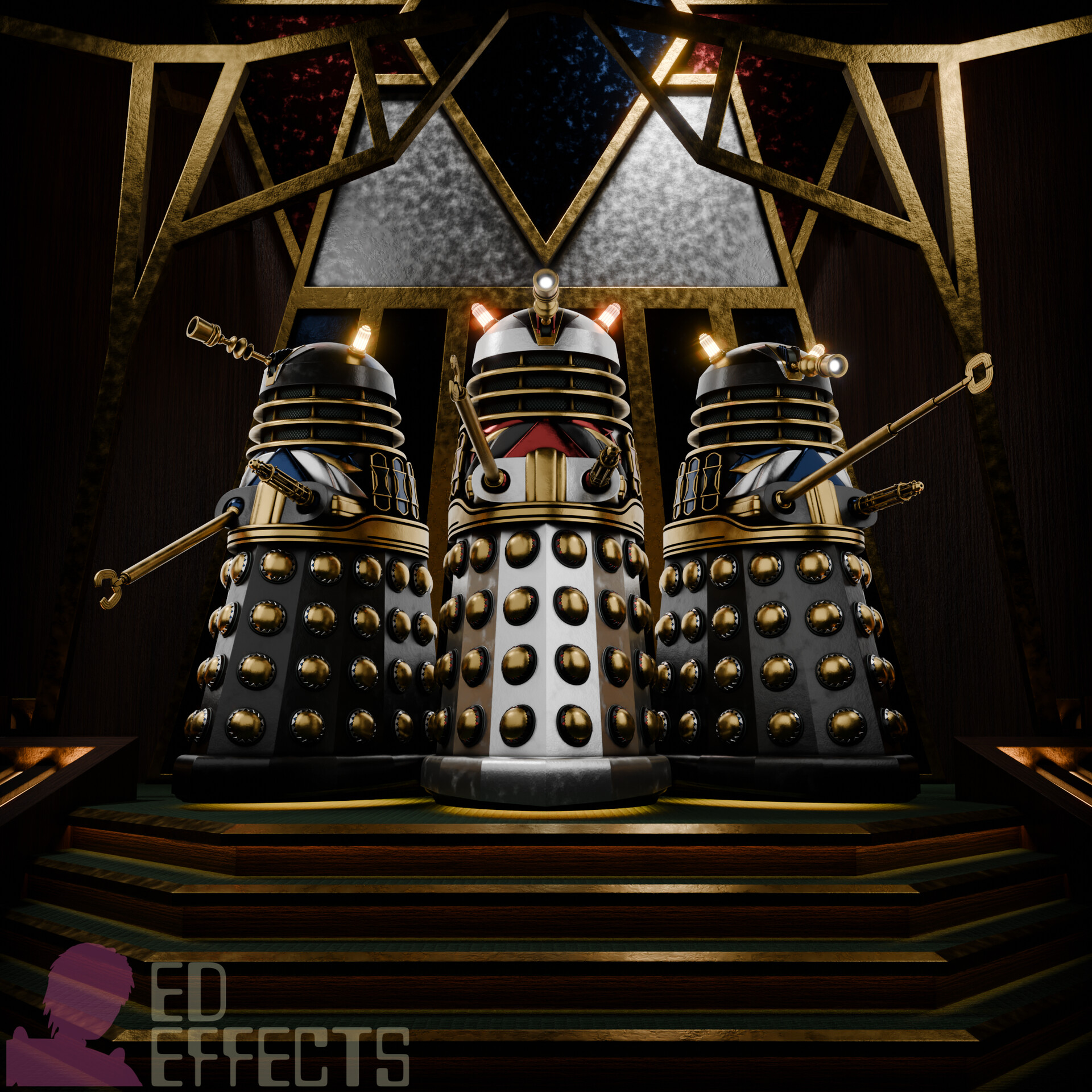 ArtStation - Supreme Art Deco Dalek