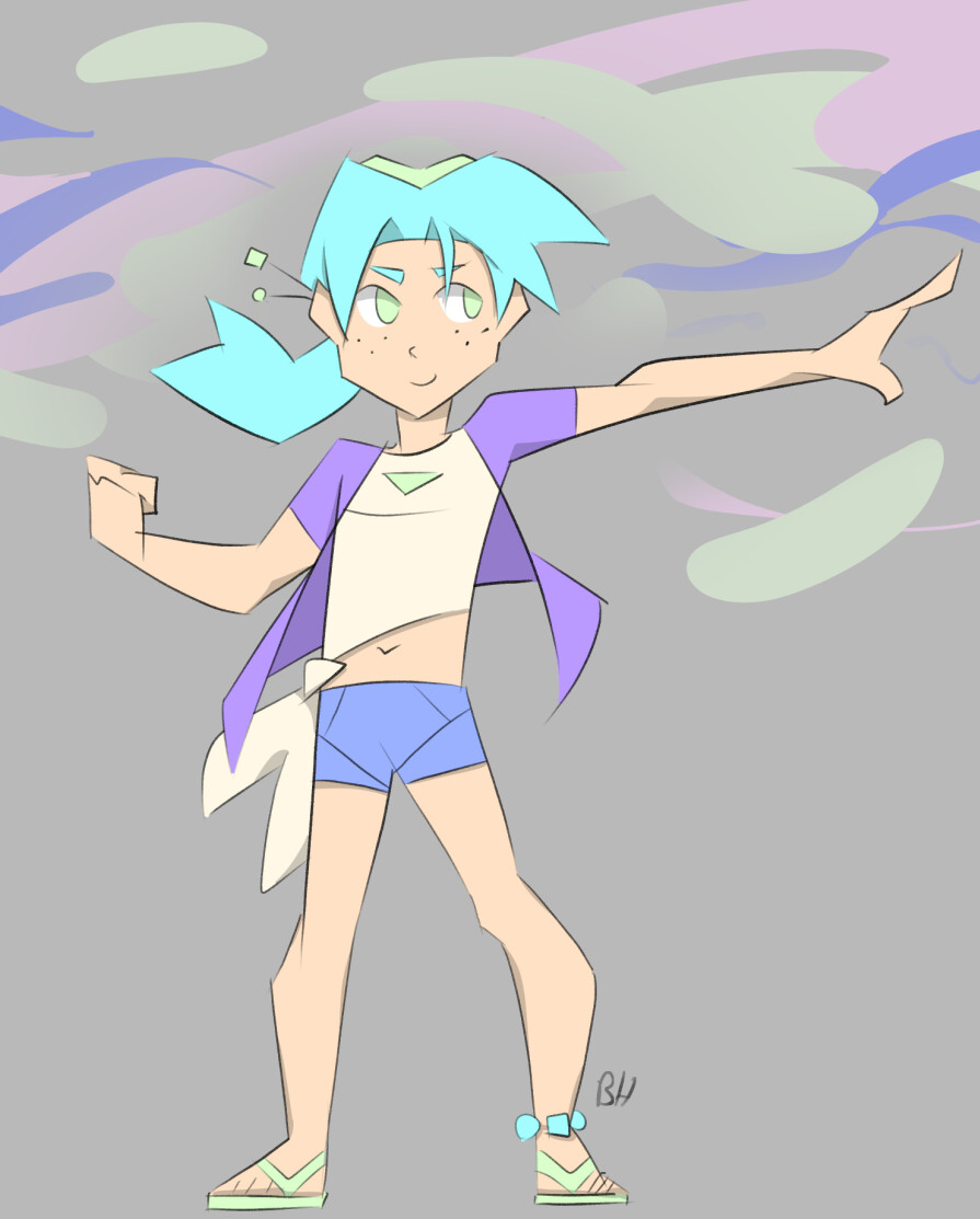 ArtStation - Seaglass Comic Art Style Experiments