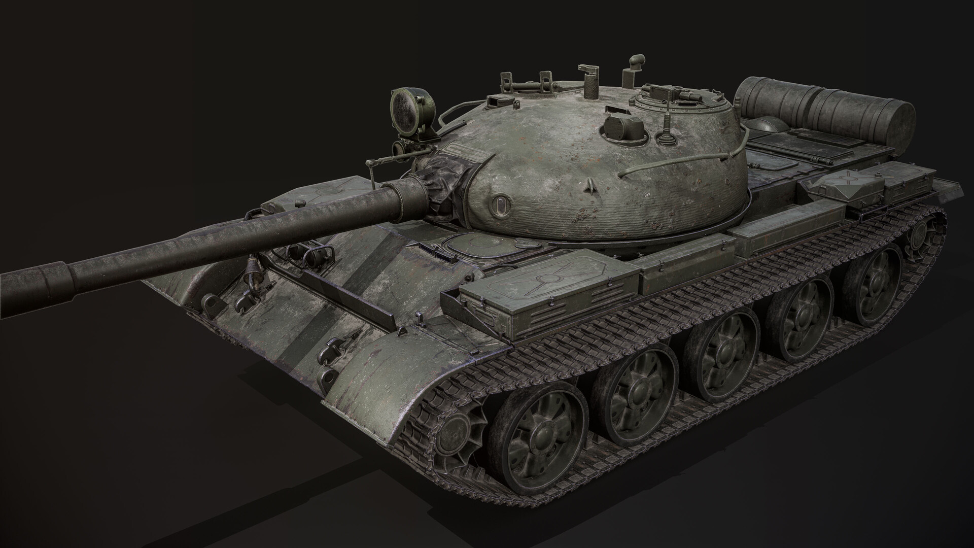 ArtStation - T62A Soviet Tank