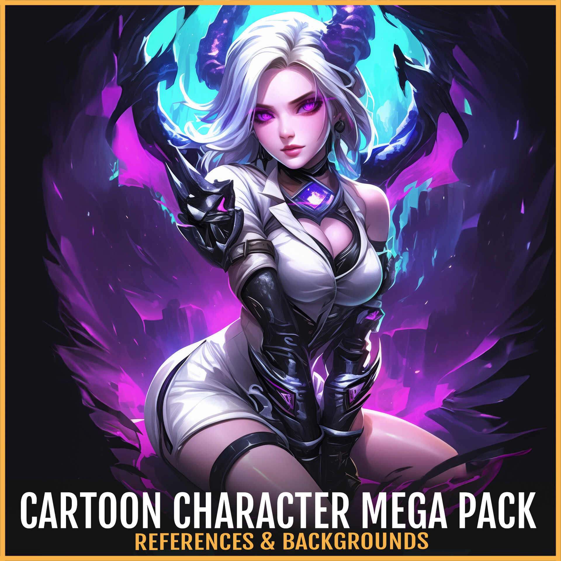 ArtStation - +1300 CARTOON CHARACTER MEGA PACK