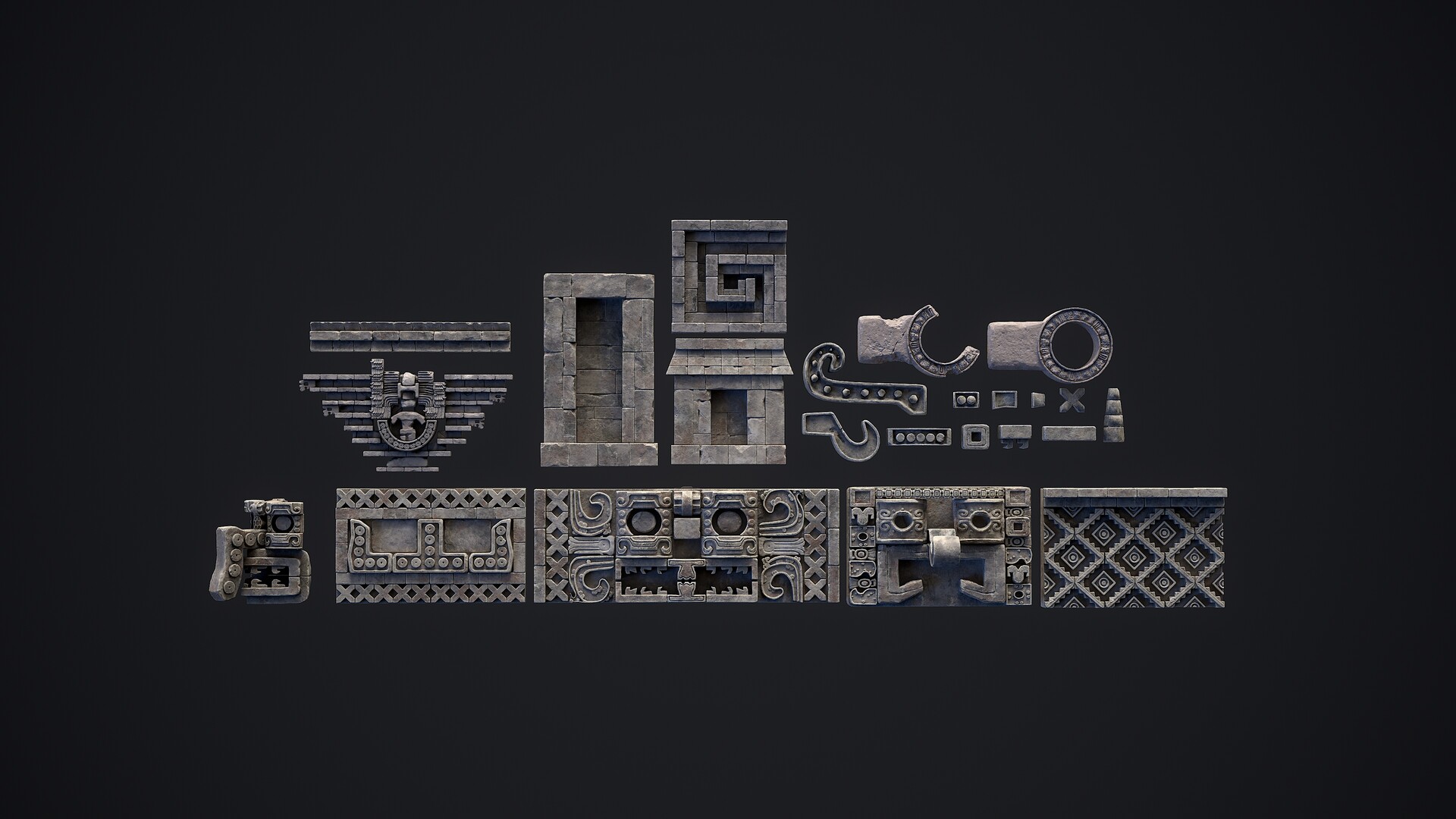 ArtStation - Mayan Module kit