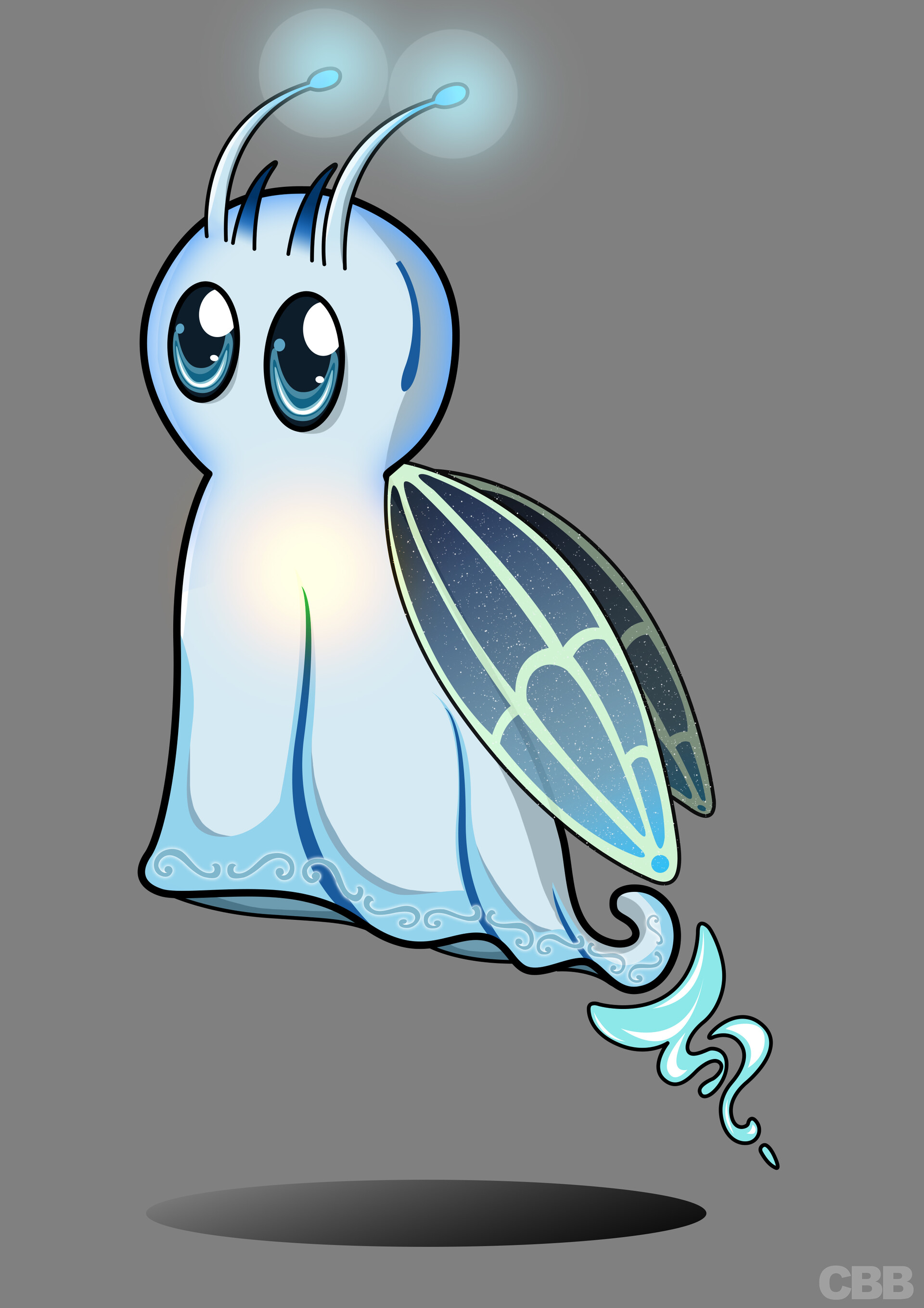 ArtStation - "Ghostly firefly" Concept Art