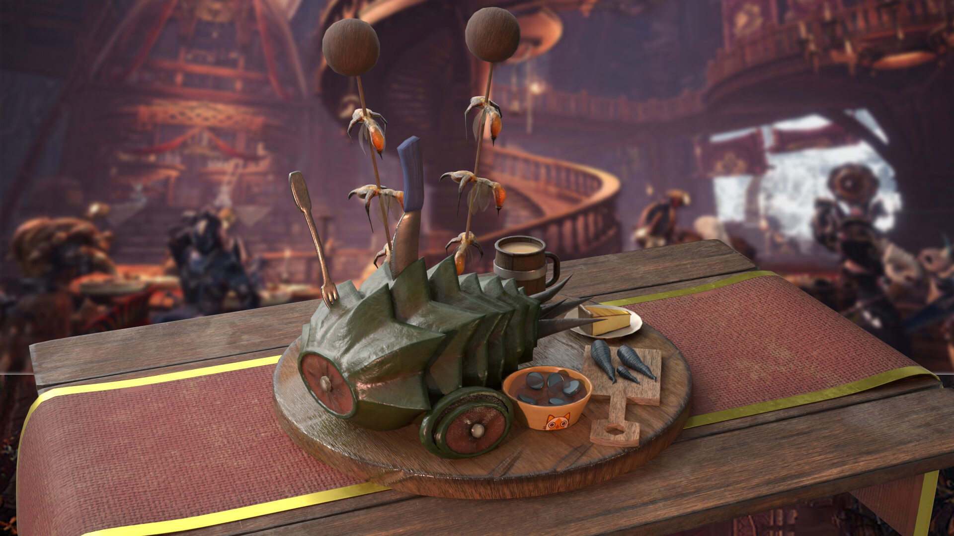 ArtStation - Monster Hunter buffet