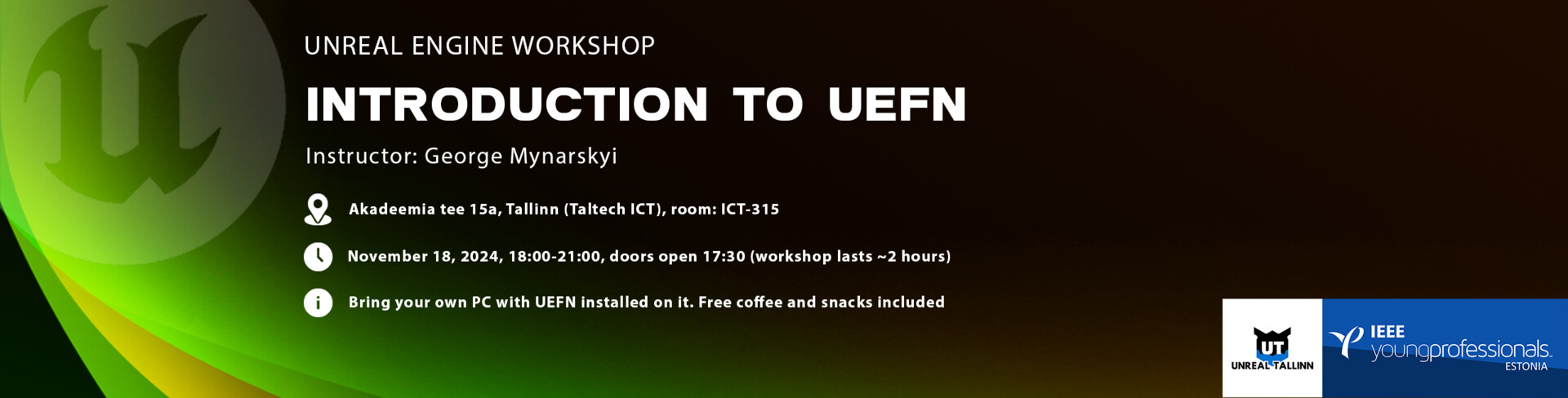 Kevin Otto Koit - 2024 Unreal Tallinn Workshop posters