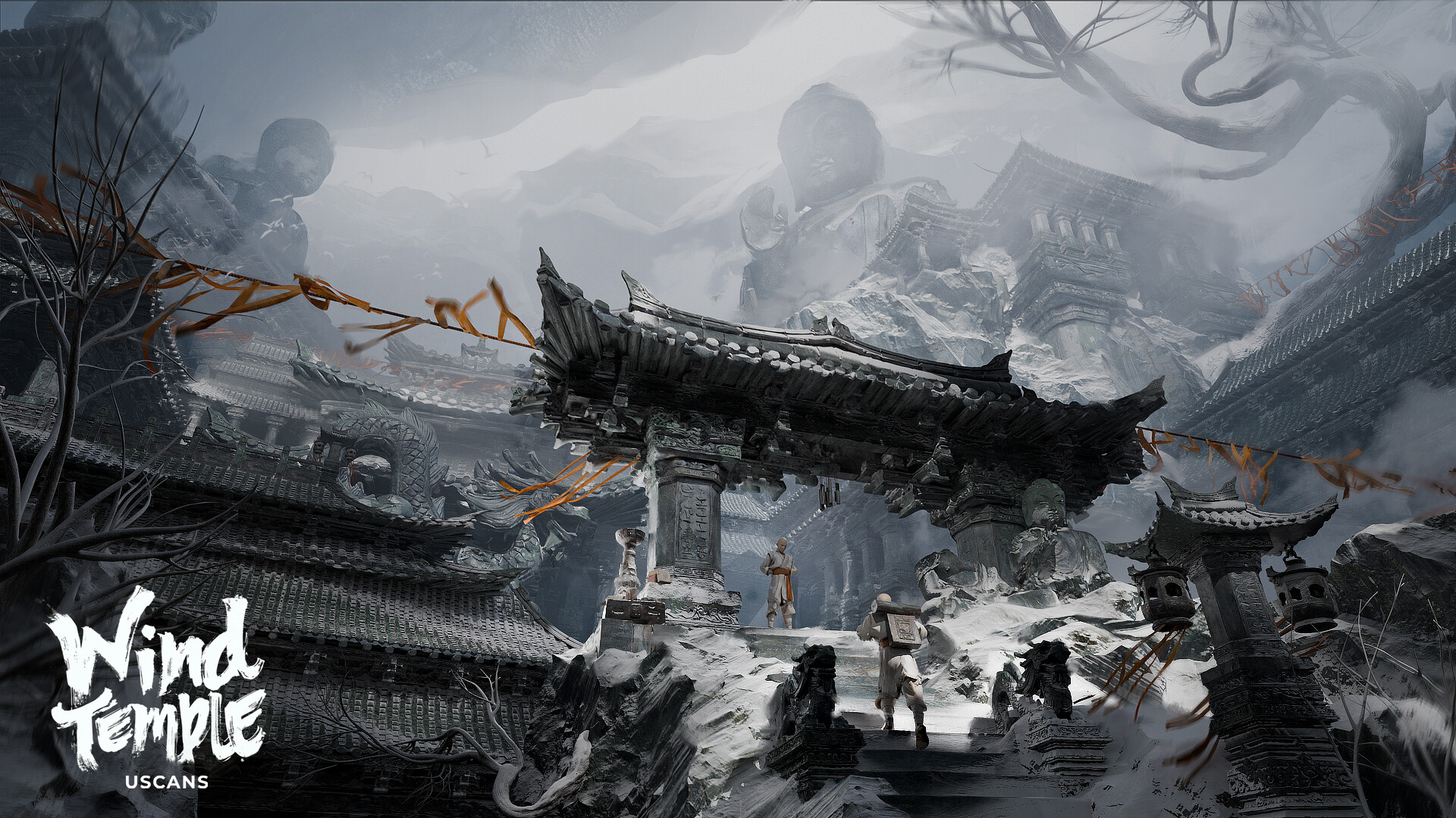 ArtStation - Wind Temple concept art