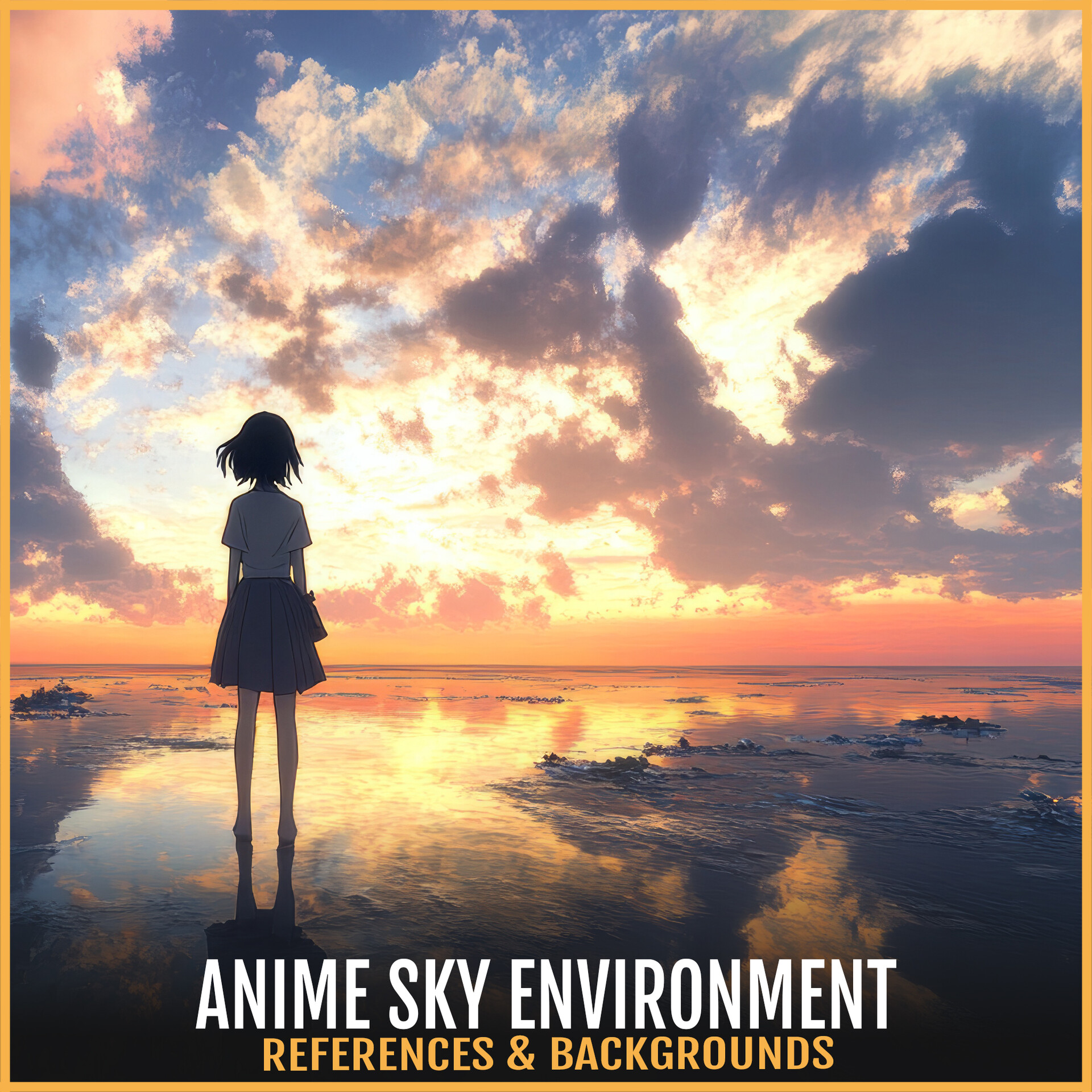ArtStation - 303 ANIME SKY ENVIRONMENT