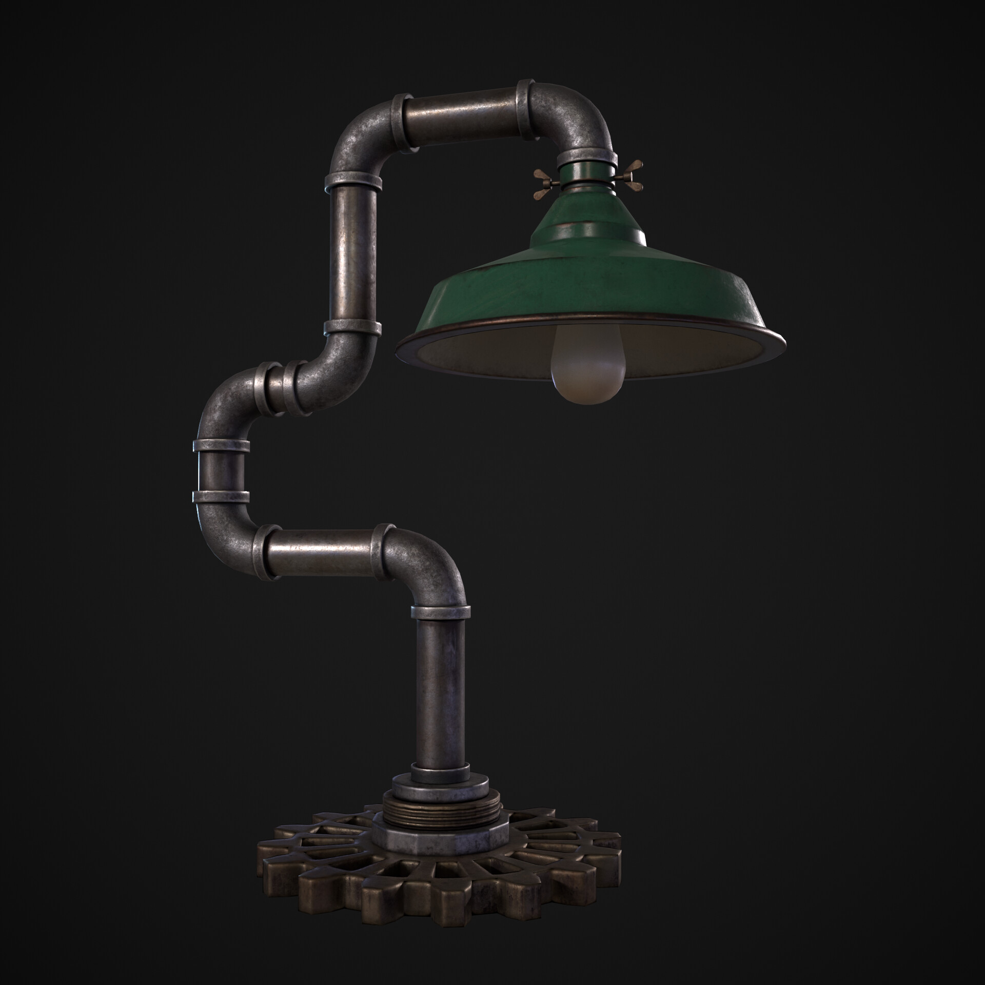 ArtStation - Industrial Lamp