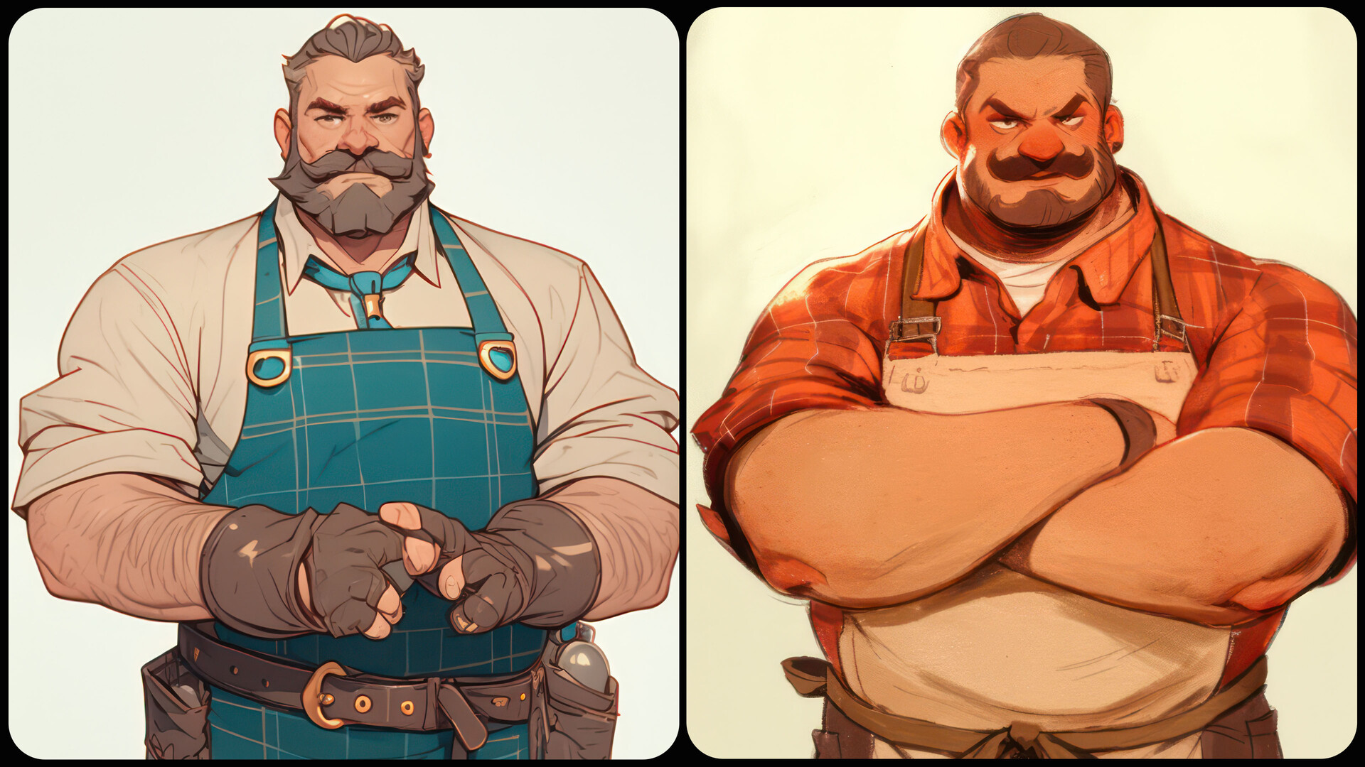 Ferial Studio - 🔹200 Butcher - Cartoon Character Reference Image Pack v ...