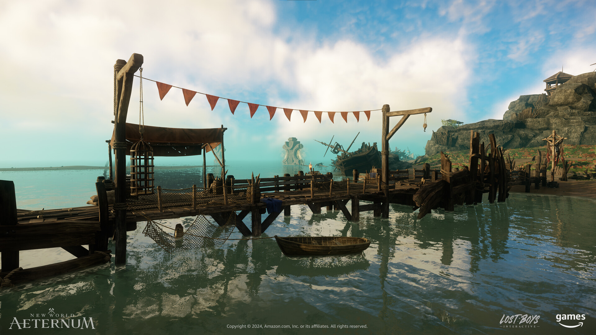 Corey Hill - New World Aeternum - Simple Pirate Bridge