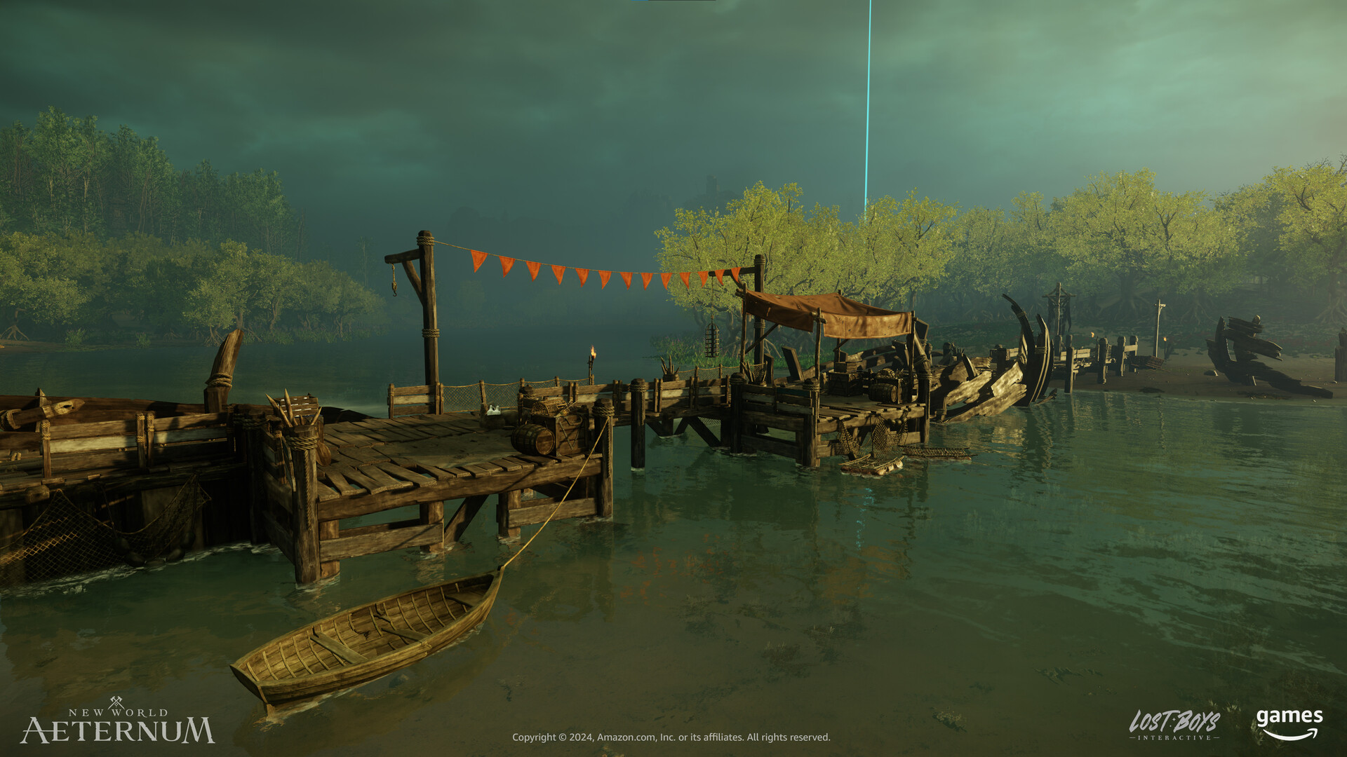 Corey Hill - New World Aeternum - Simple Pirate Bridge