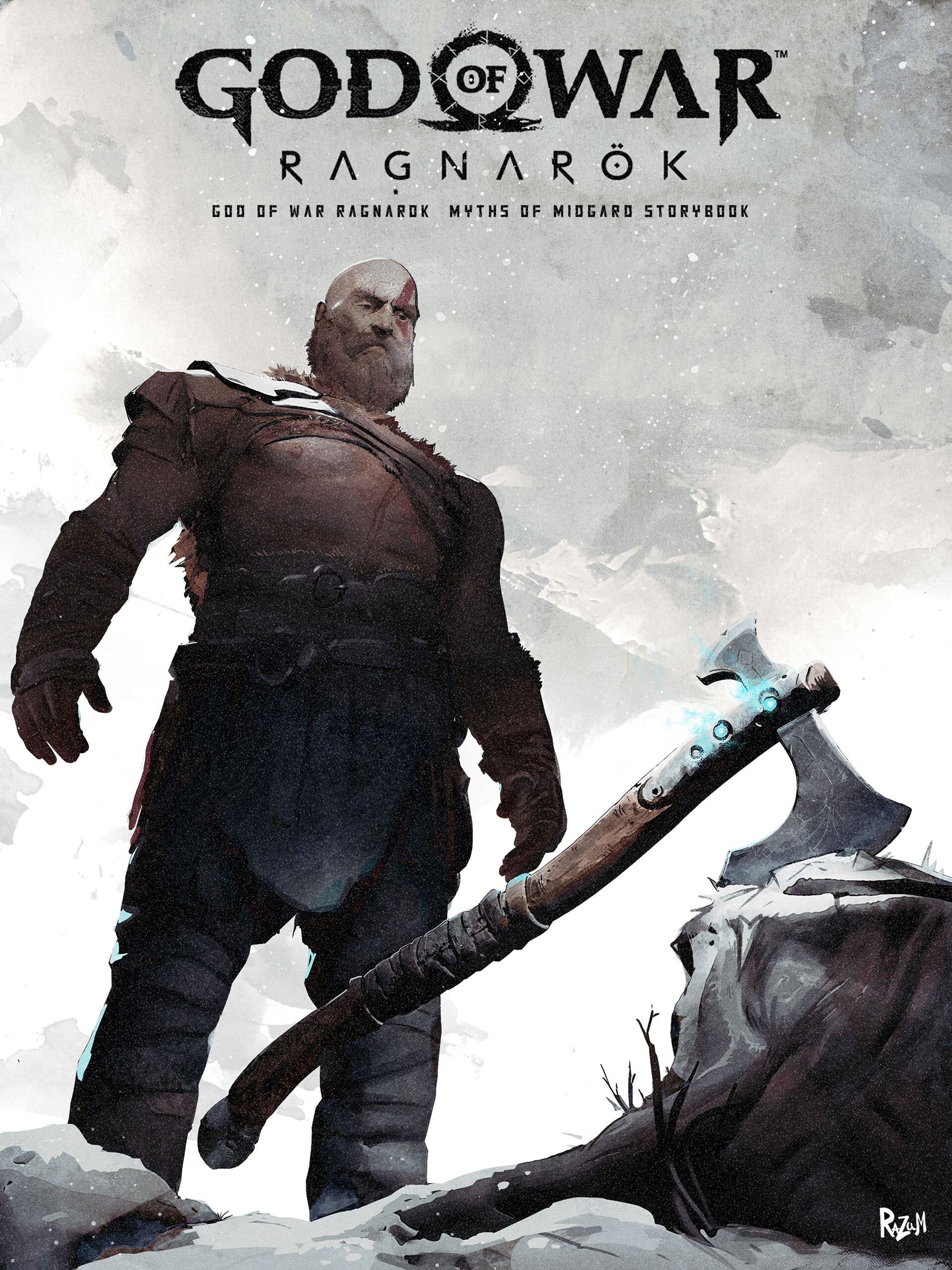 ArtStation - God Of War Ragnarök - Myths of Midgard KEY ARTS