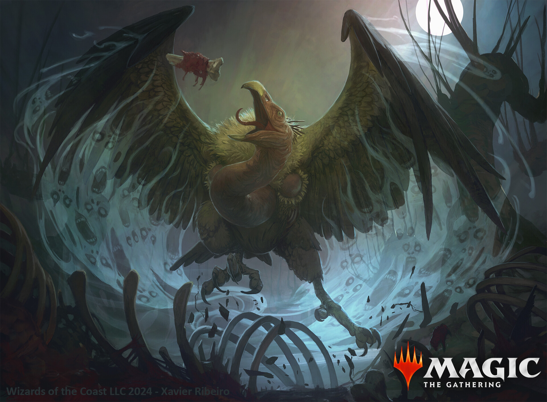 ArtStation - Deadwing Scavenger - MTG - Foundations