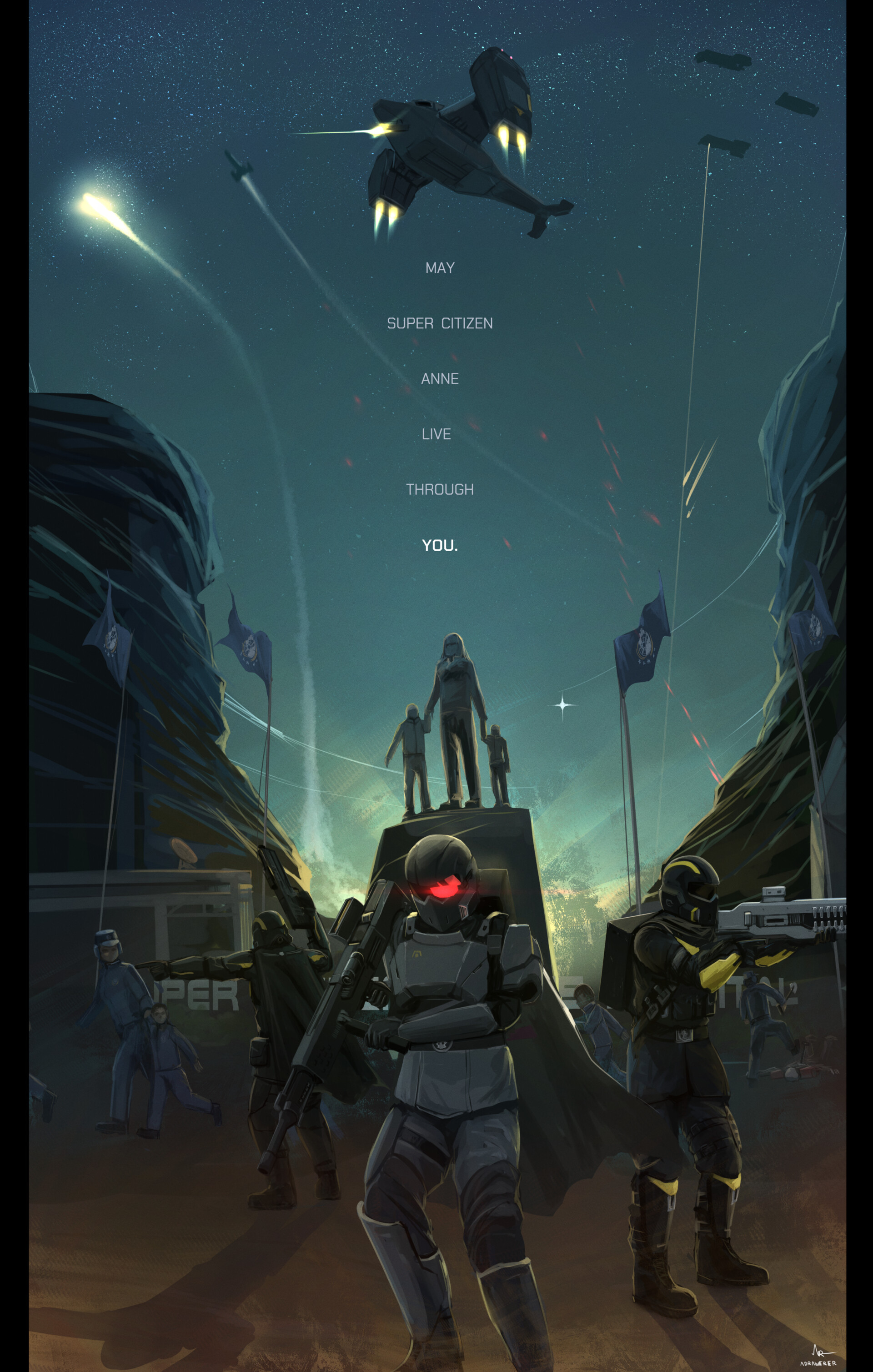 ArtStation - Helldivers 2 Fanart Poster