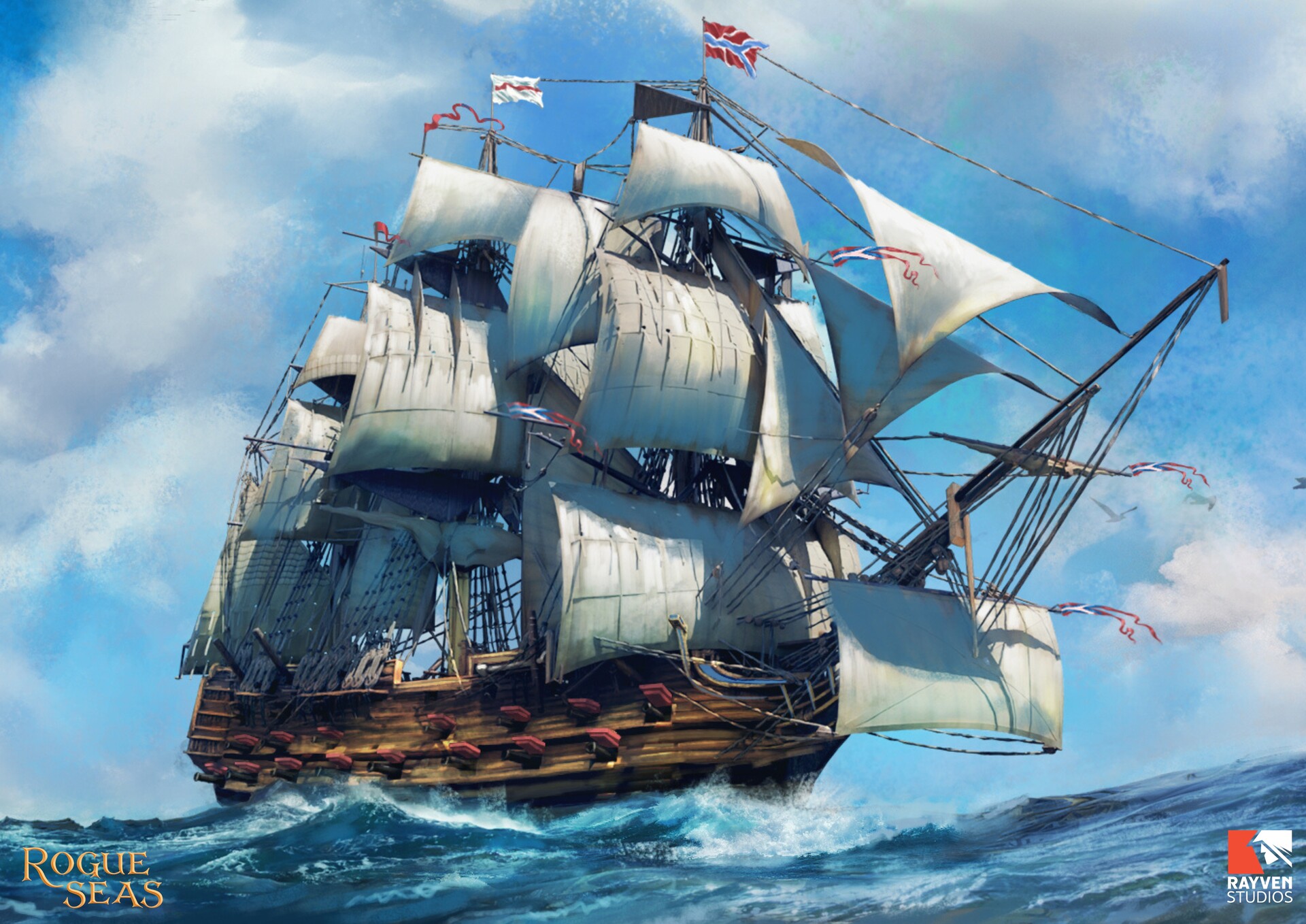 Rayven Studios - Pirate Ships - Rogue Seas
