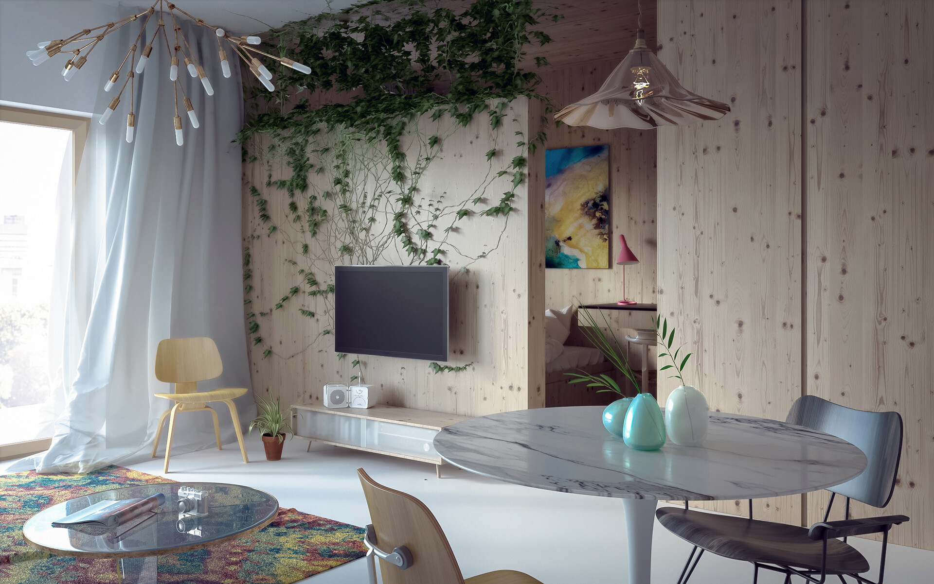 ArtStation - Small Apartment interioir