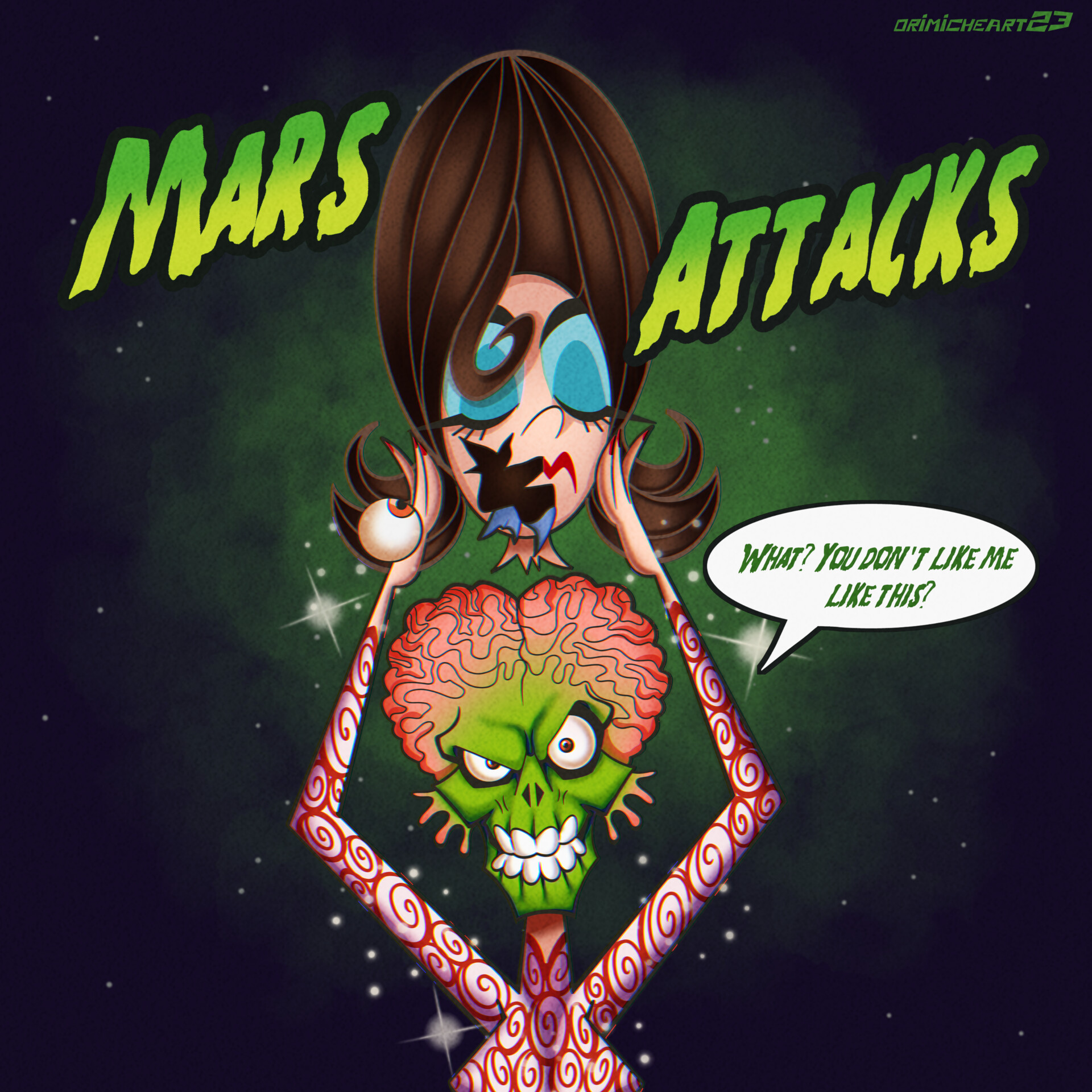ArtStation - Mars Attacks