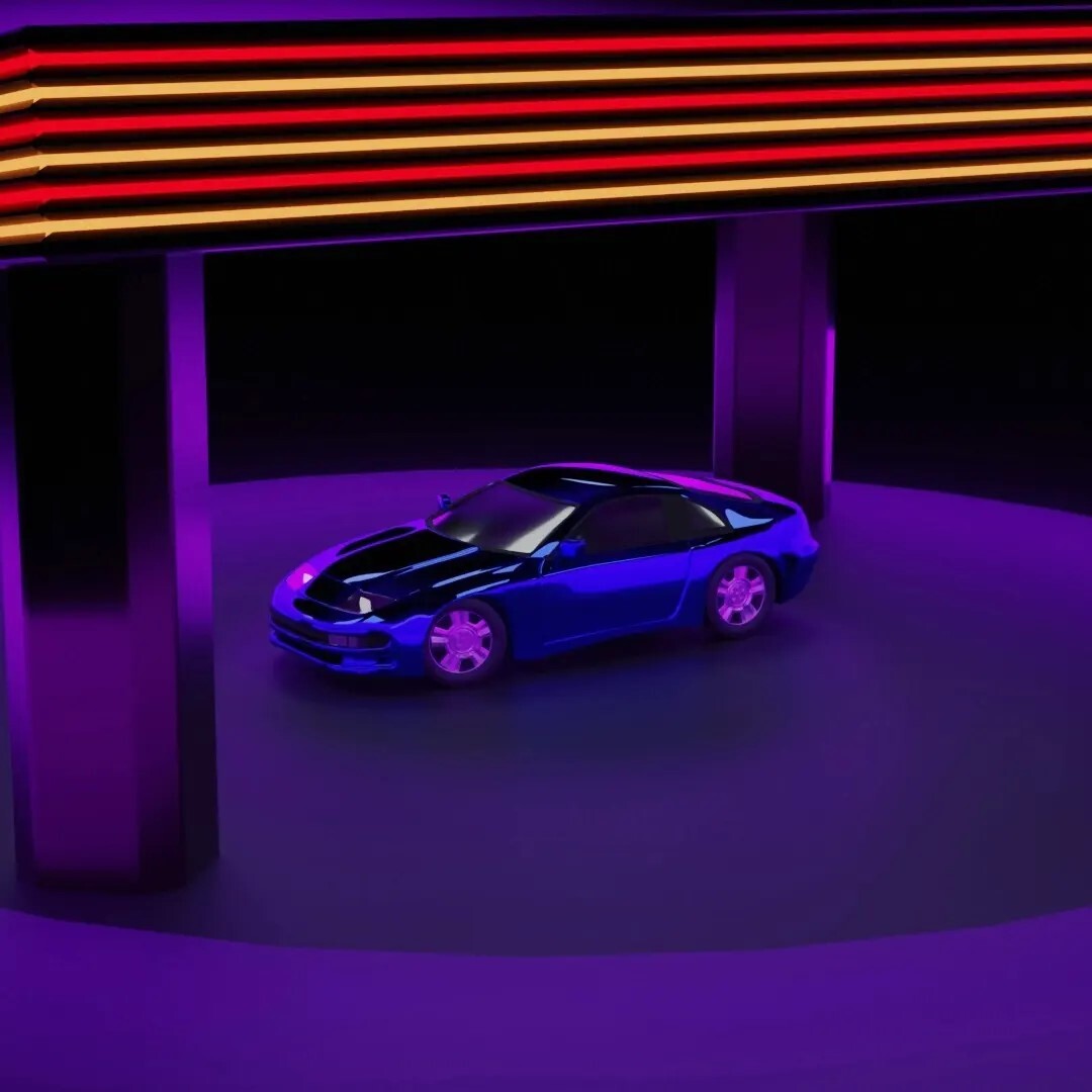 ArtStation - Nissan 300zx
