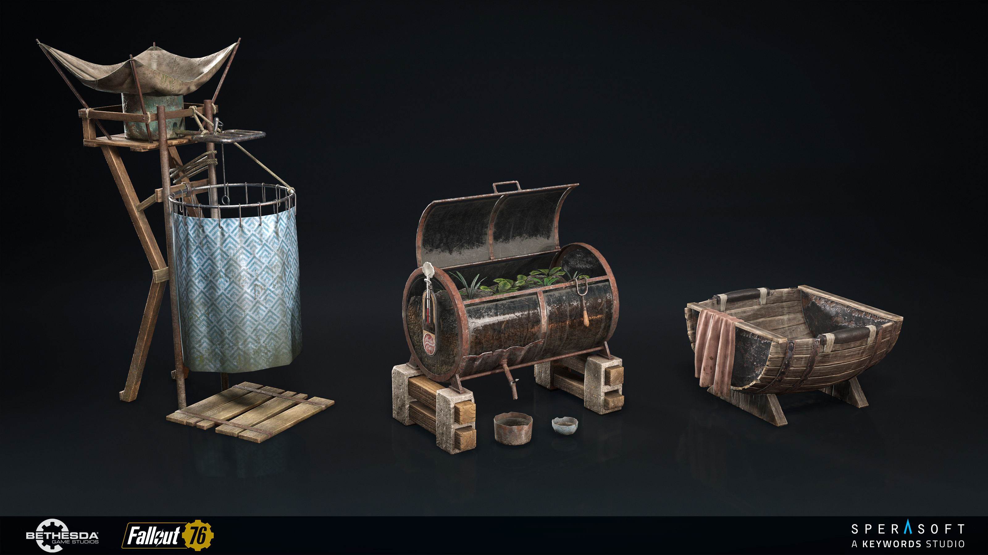 Sperasoft, a Keywords Studio - Fallout 76: Props